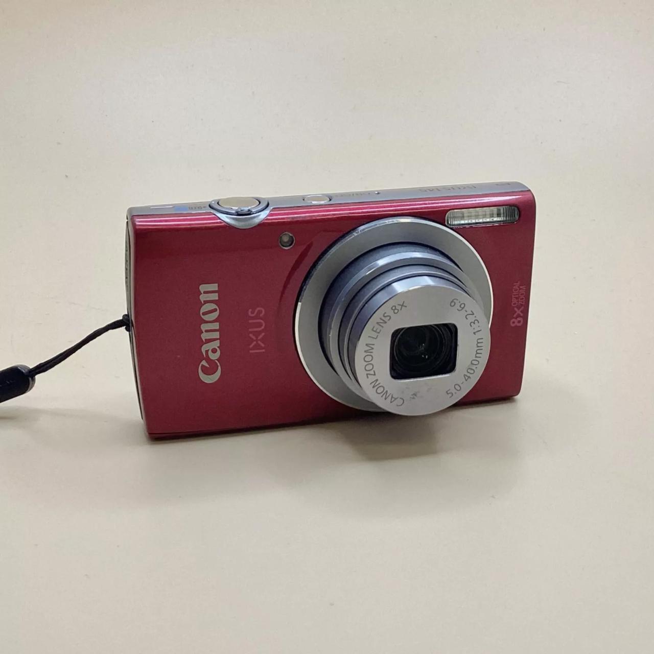 Red Canon Ixus 145 Pocket Digital Camera & Charger –... - Depop