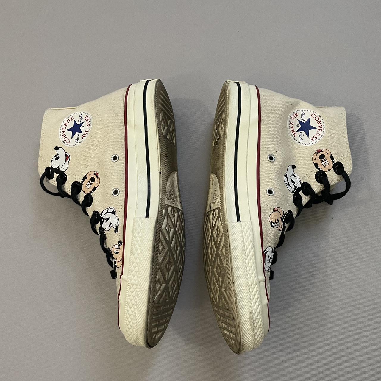 ☞Kith x Disney x Converse Mickey Natural... - Depop
