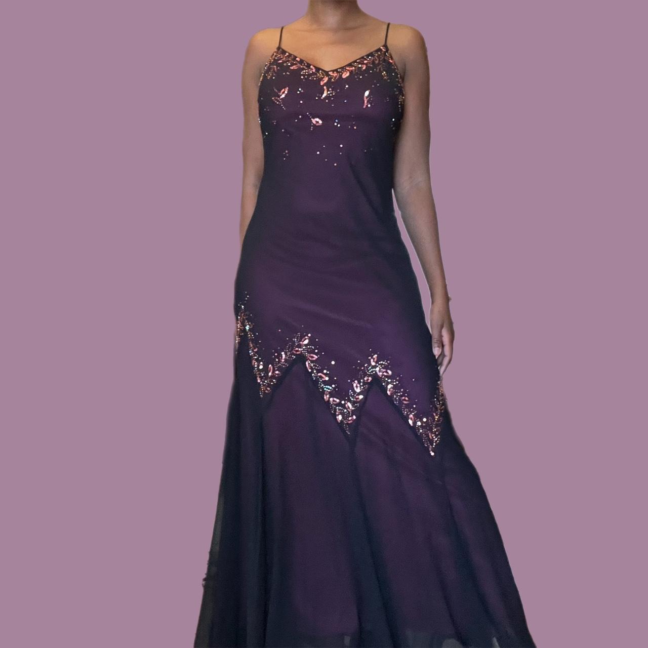 90s Vintage Hoco Whimsigoth Fairy Grunge Goth Beaded... - Depop