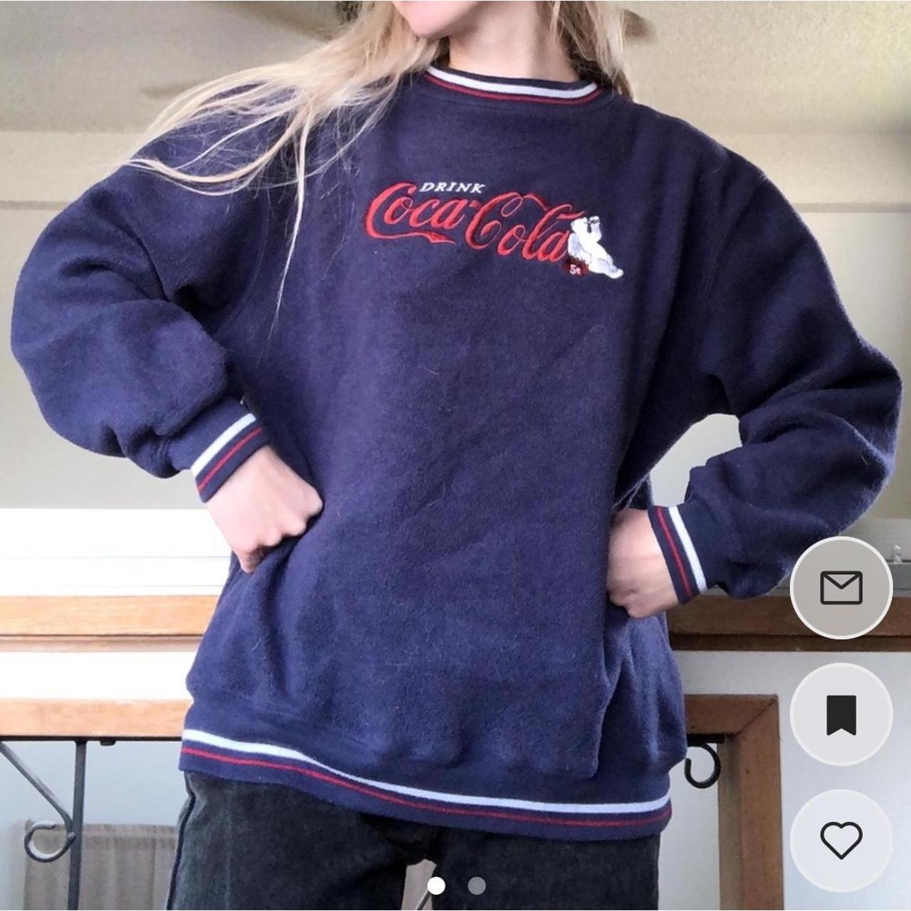 Coca-Cola Women's Sweatshirt | Depop