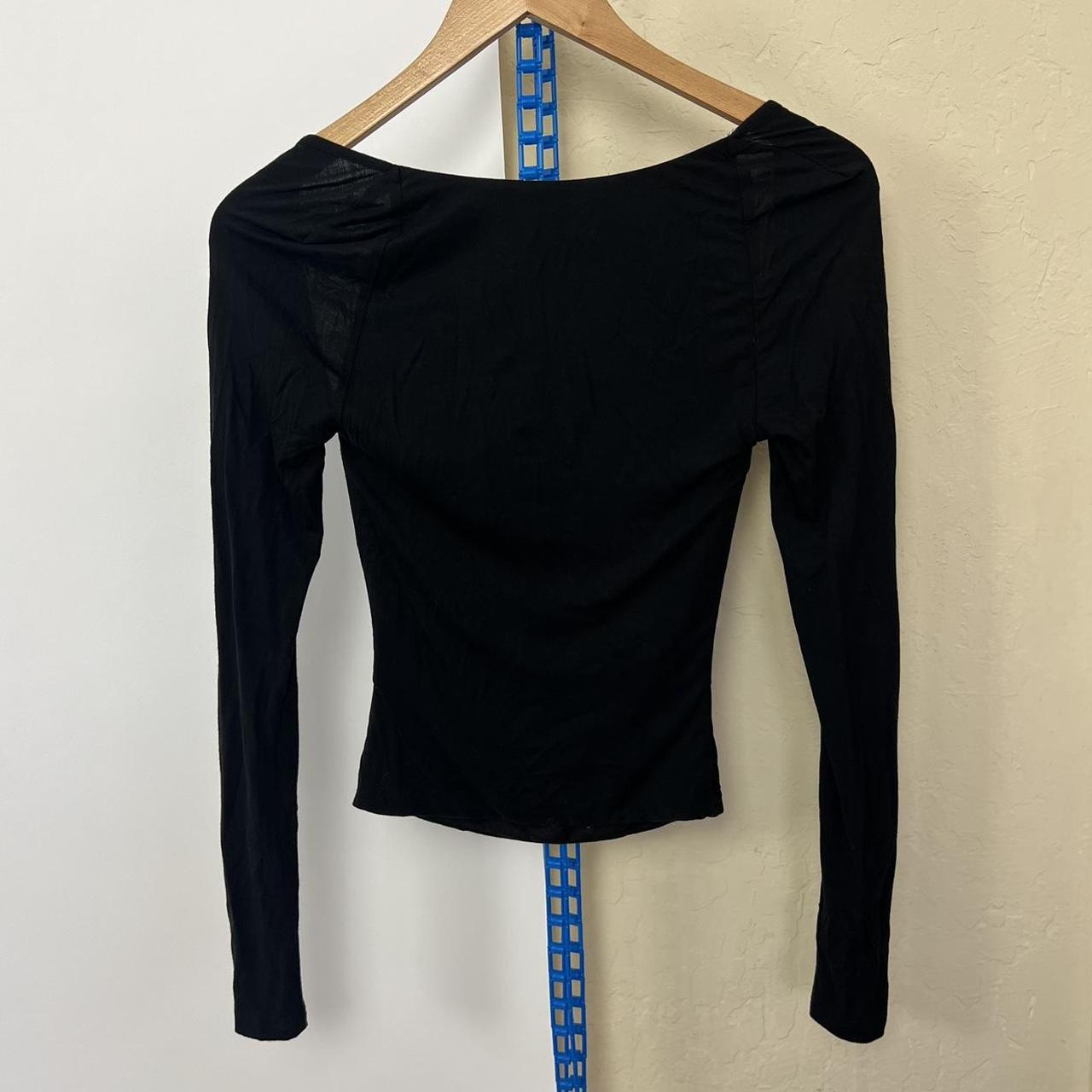 Black low open back cut top by tiger must. Fits full... - Depop