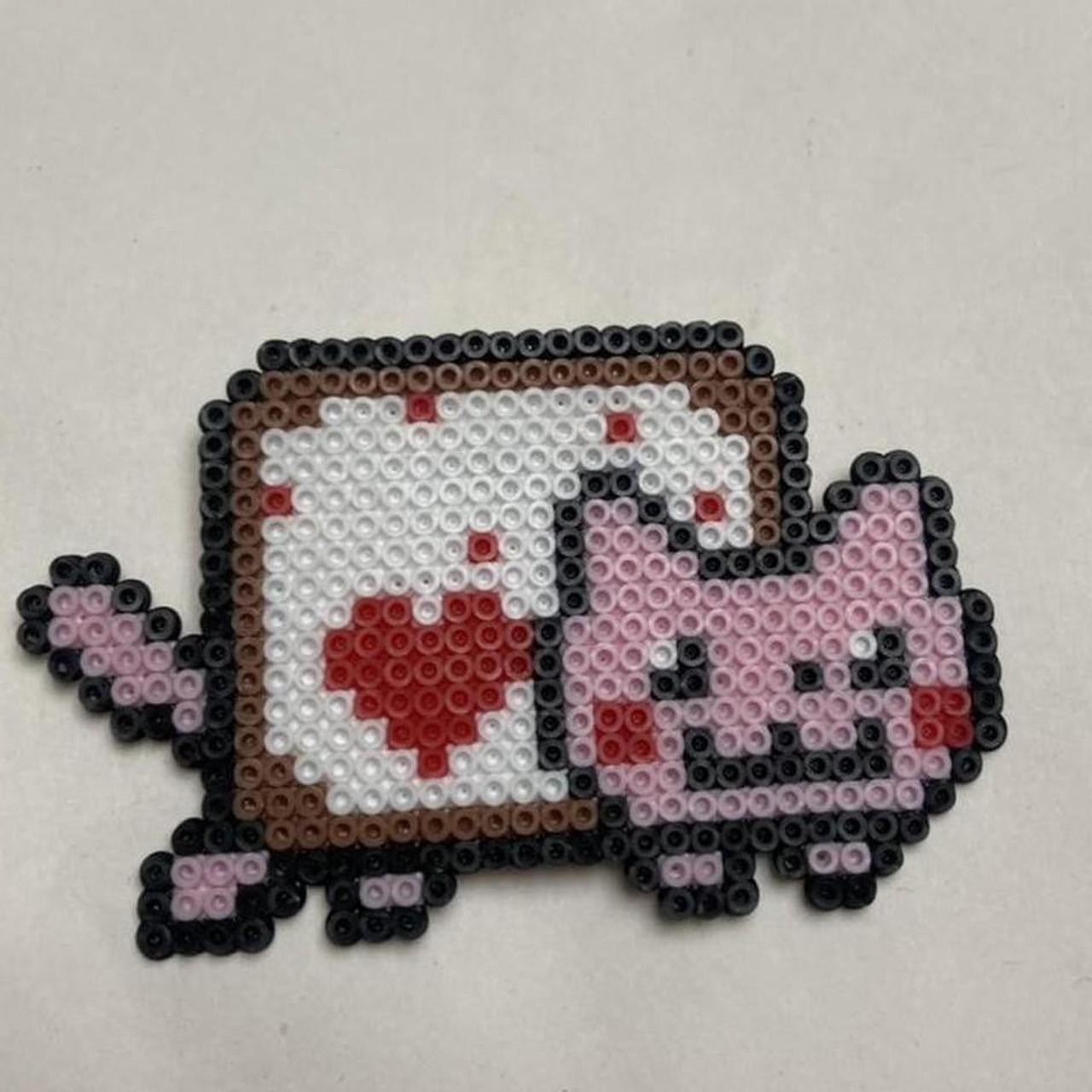 Nyan cat magnet Valentine’s Day themed Handmade with... - Depop