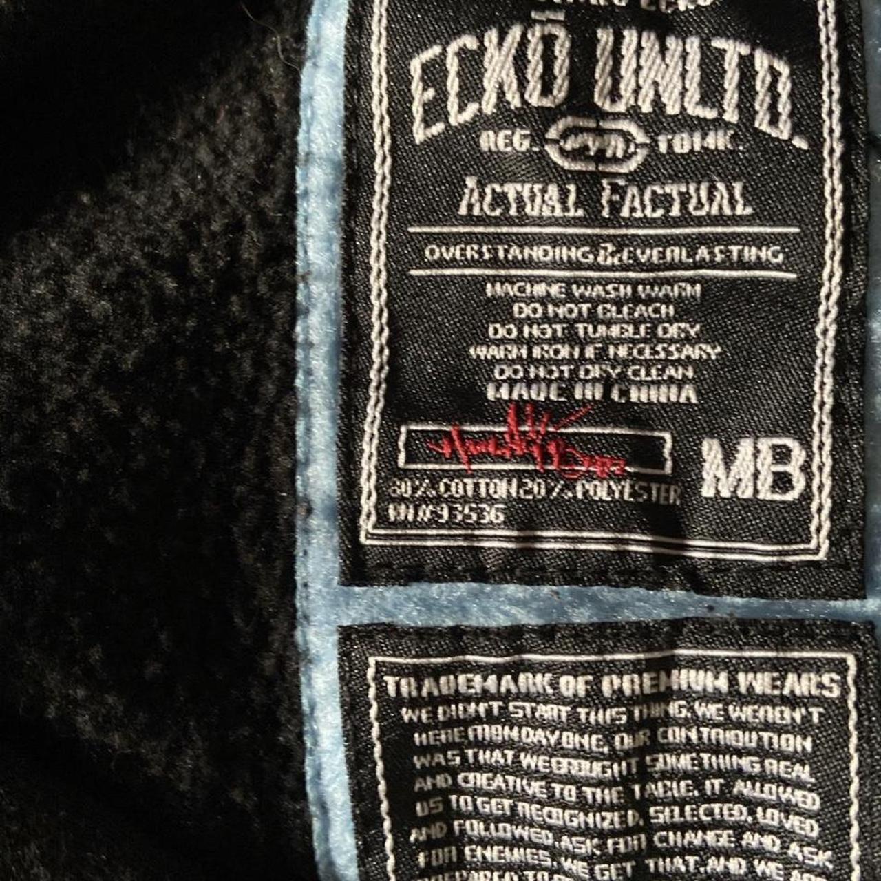 ECKO boys hoodie with pockets & Graffitti front age... - Depop