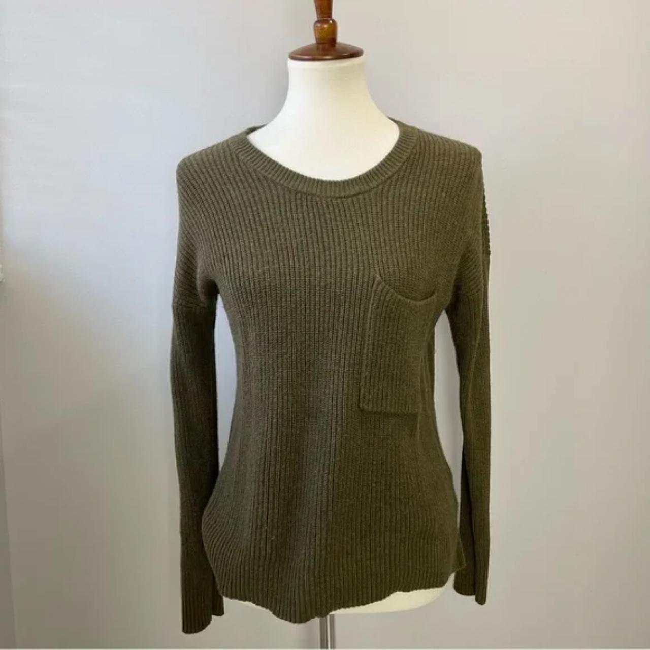 Madewell Thompson Pocket Pullover Sweater Womens Depop