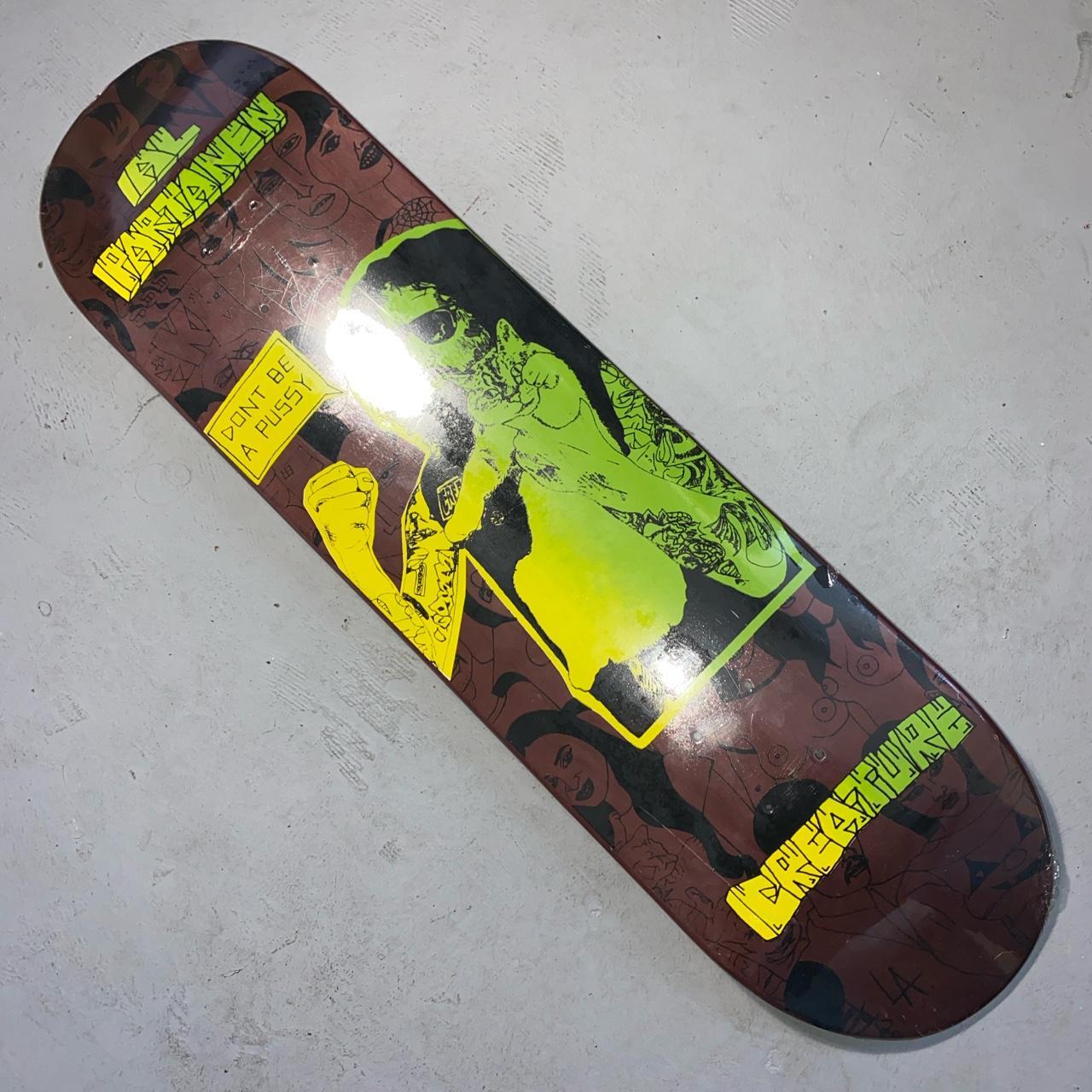 Al Partanen Creature Don’t be a 🐱 skateboard - Depop