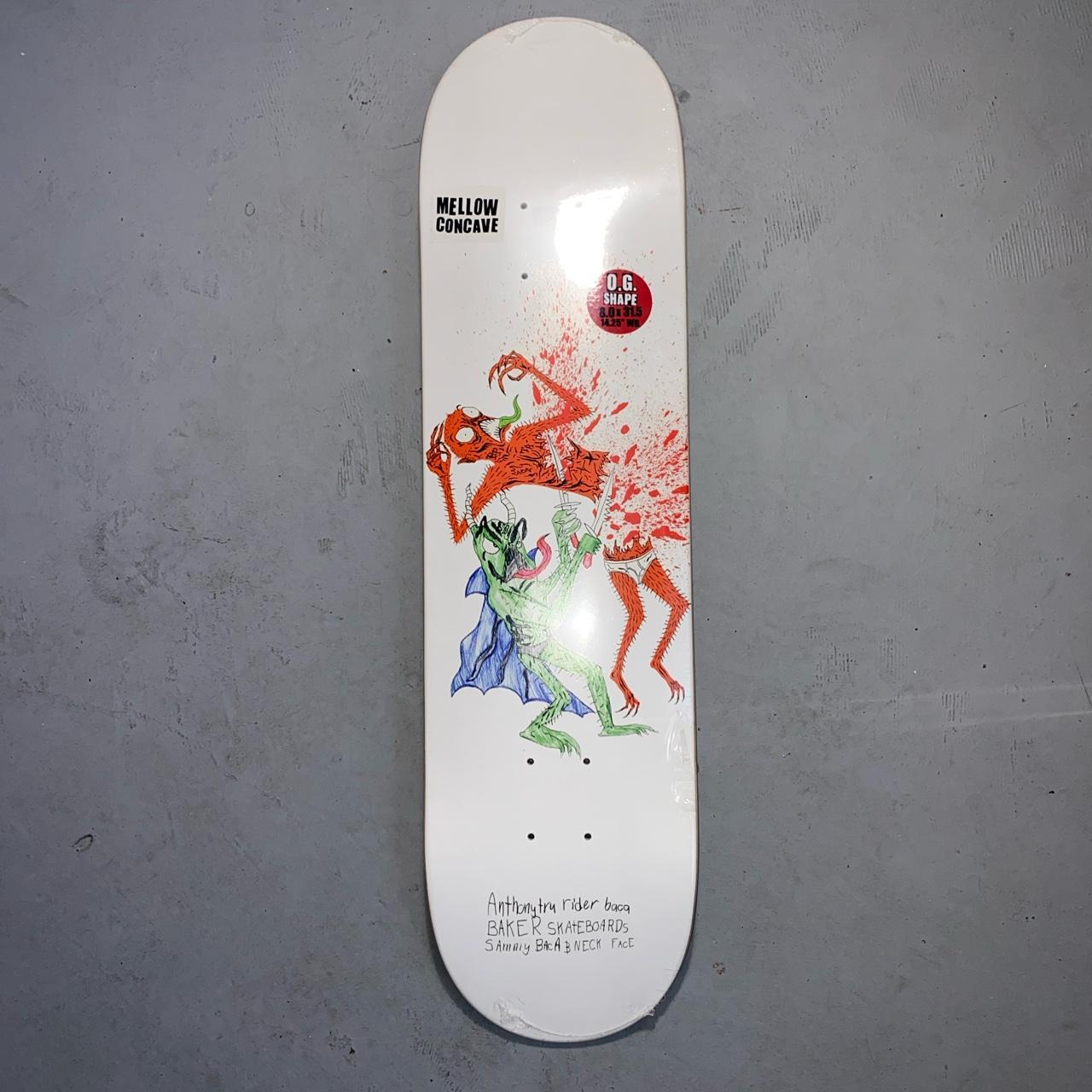 Baker, Sammy Baca neck face deck | Depop