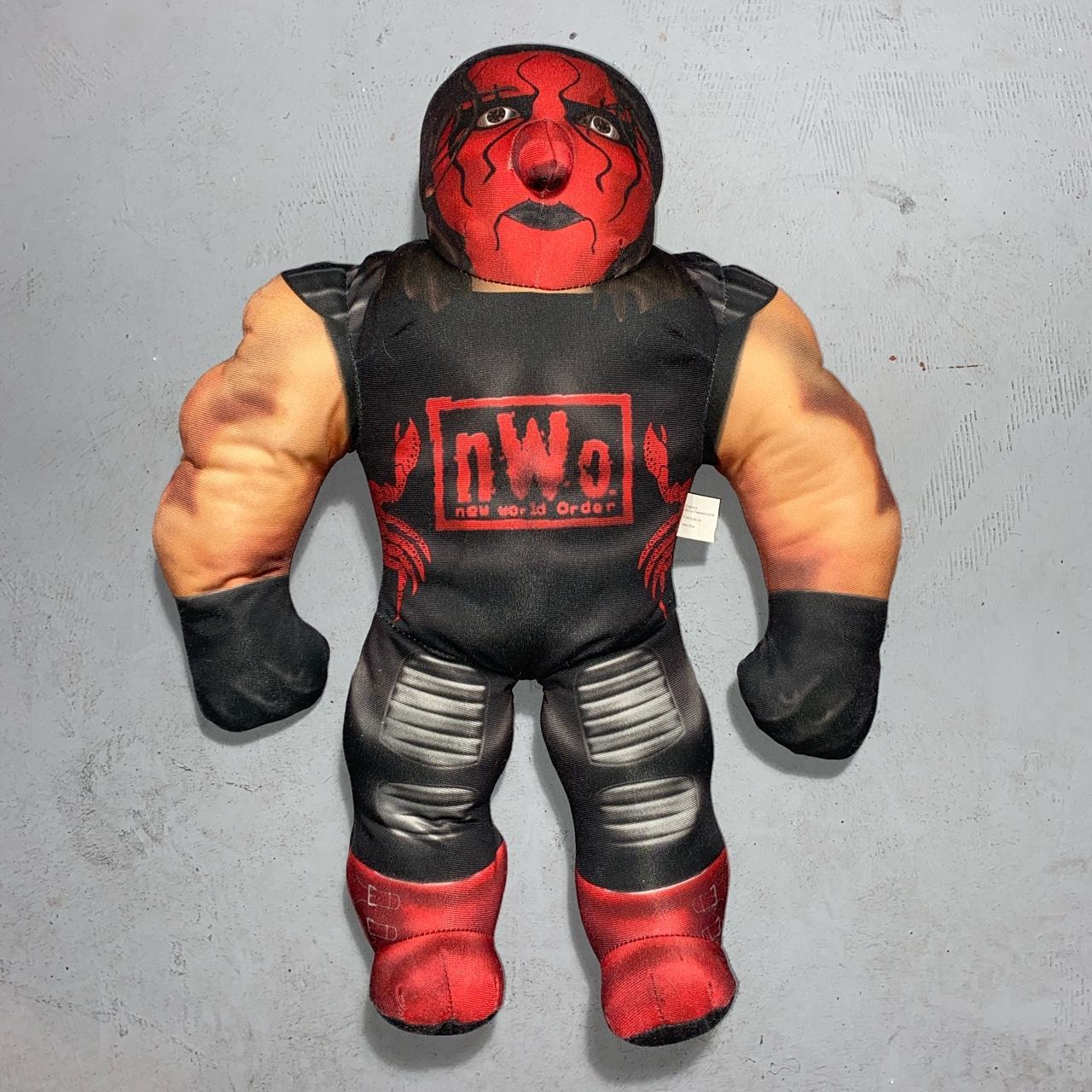 1999 WWF WWE WCW wrestling Sting, plush muscleman - Depop
