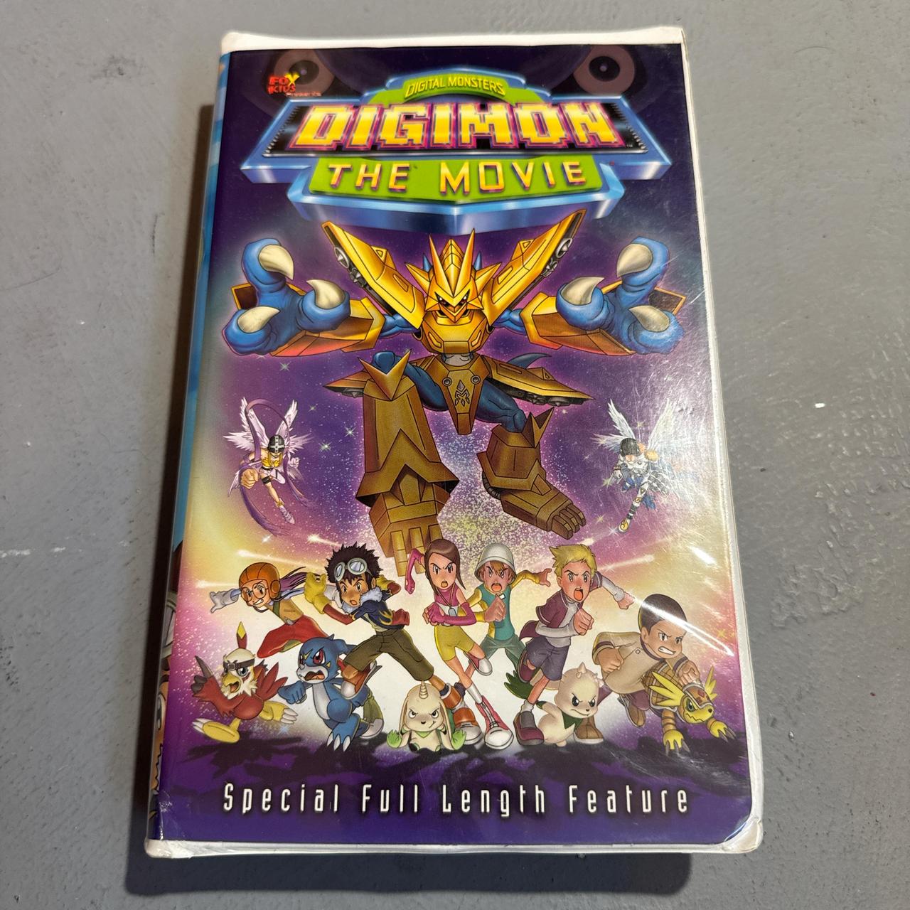2000 Digimon the Movie VHS tape #Digimon #VHS | Depop