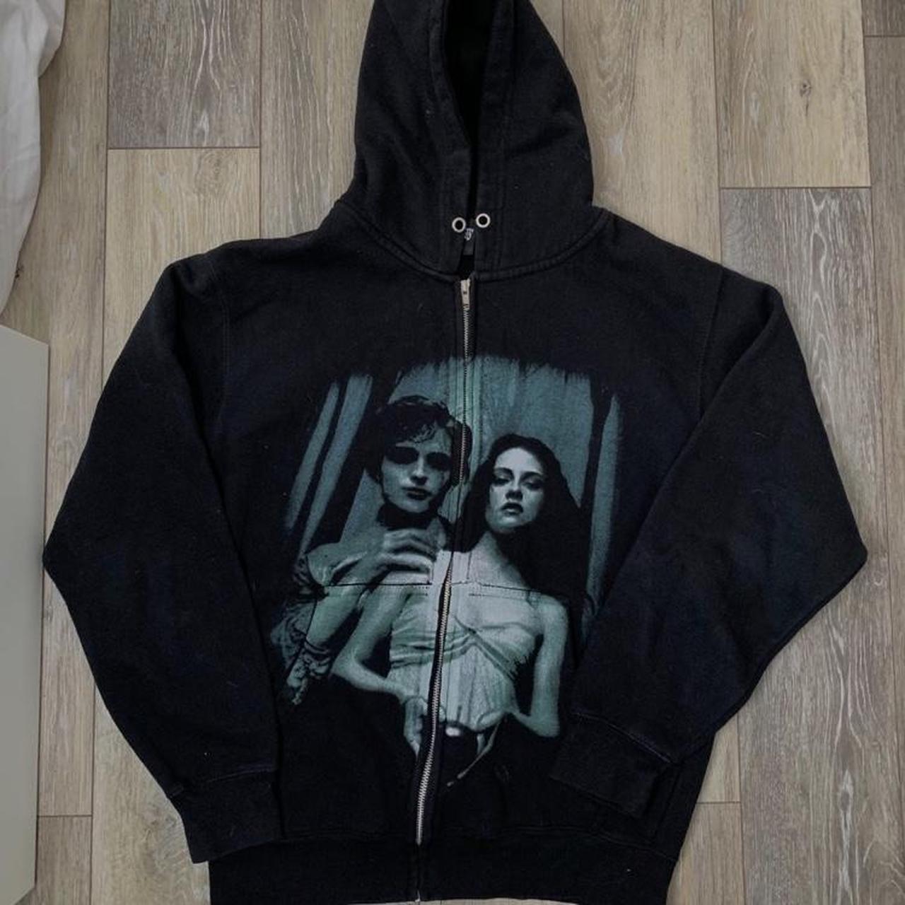 *RARE PUNKXKISSES ZIP UP size medium Fast shipping - Depop