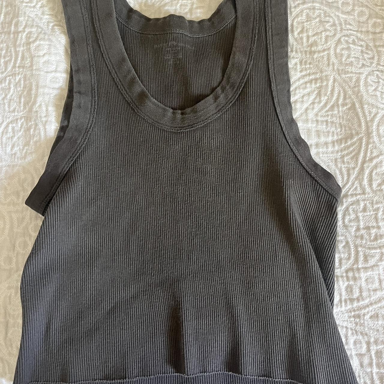 Brown brandy tank - Depop