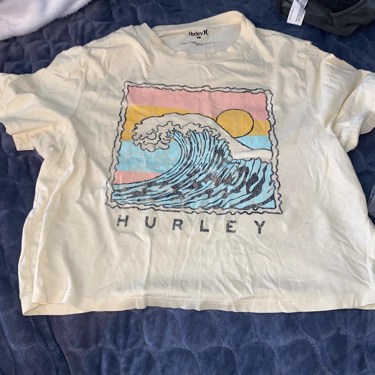 Hurley brand boxy tee - Depop