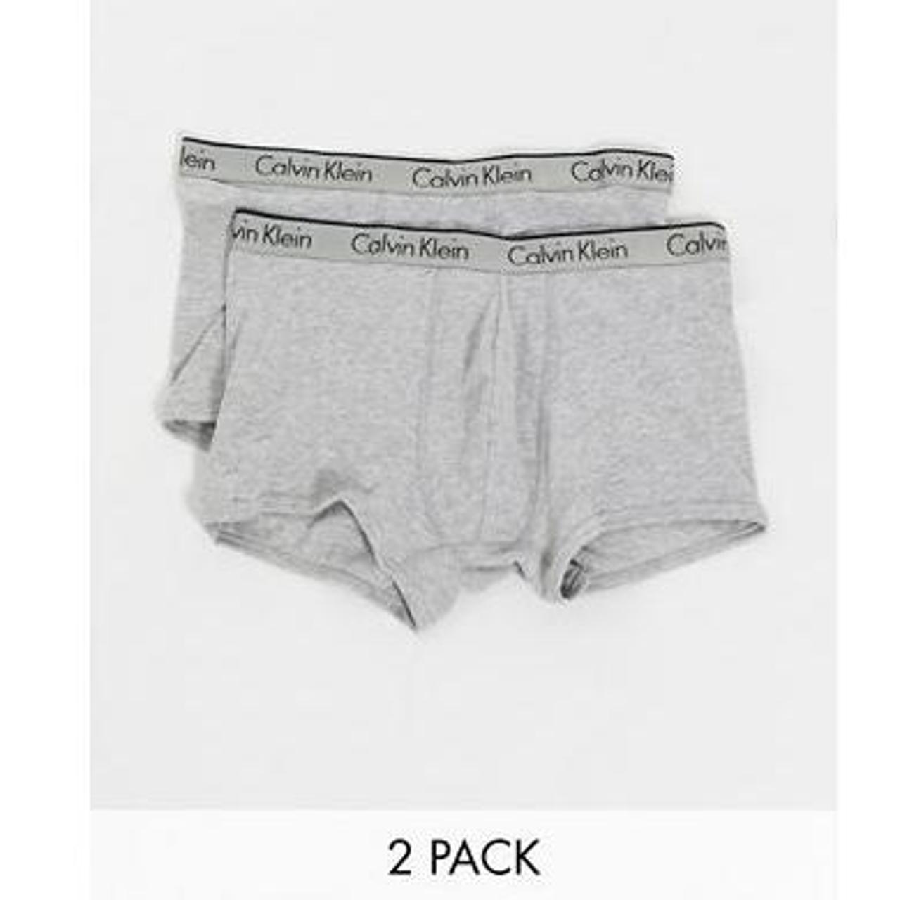 Calvin Klein Men's Grey Boxers-and-briefs | Depop