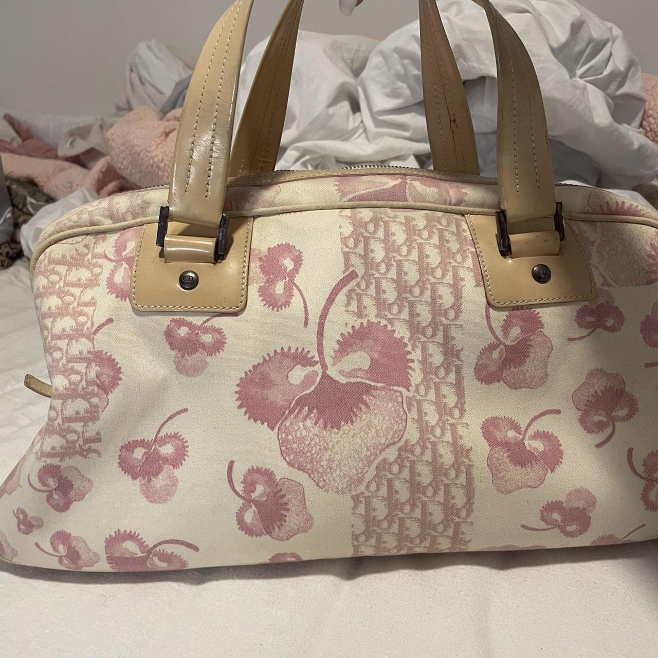 Pink Dior cloth monogram purse. lmk if you want more... - Depop