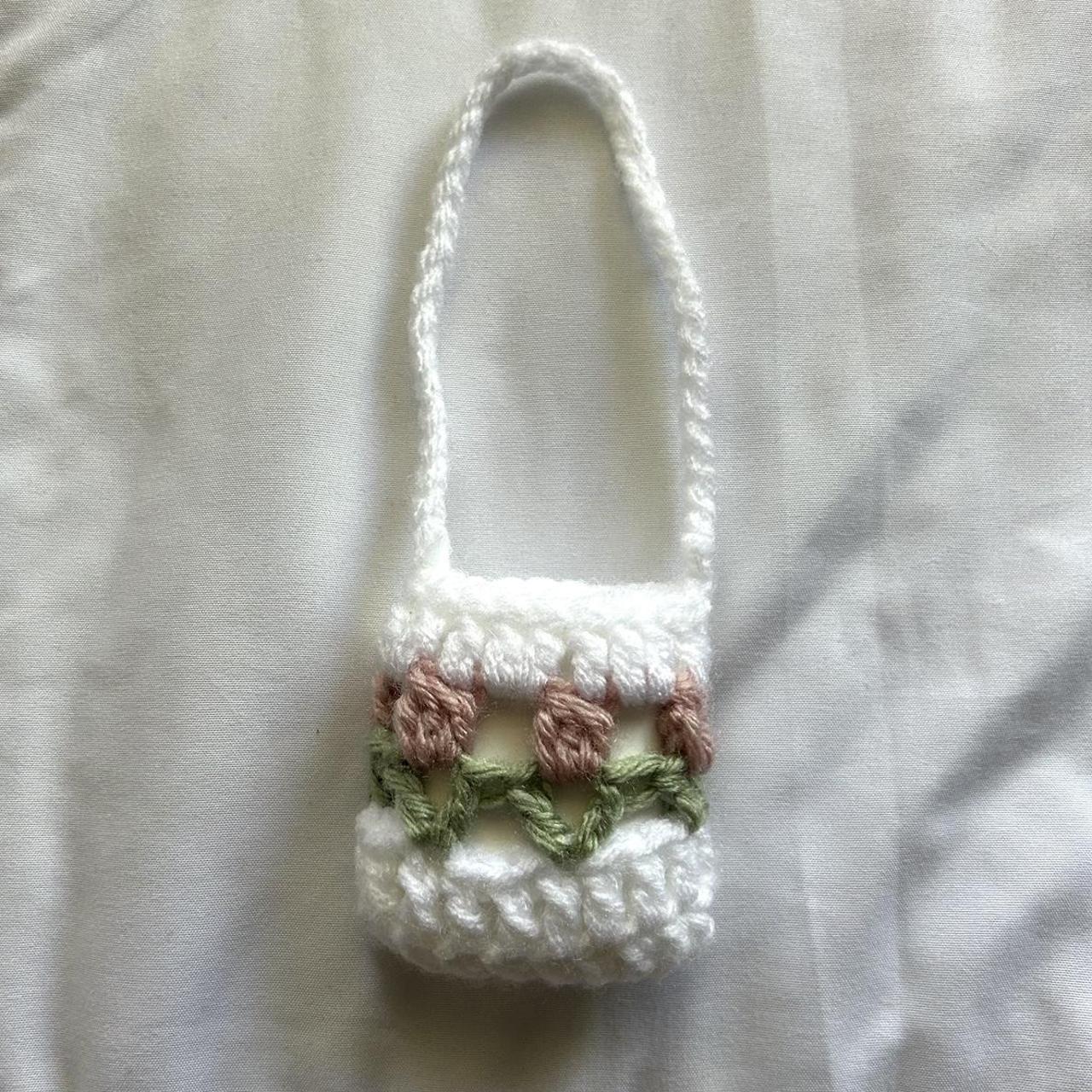handmade crochet pink tulip case for 1st generation... | Depop