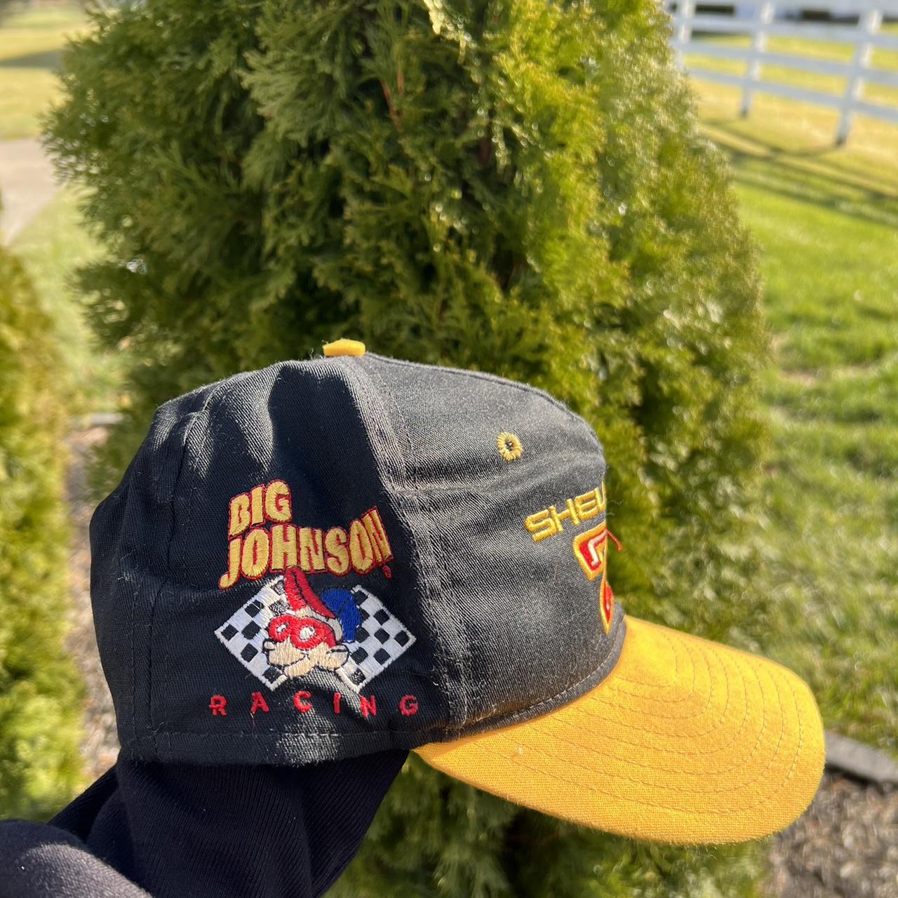 vintage racing hat signs of wear #racing #hat... - Depop