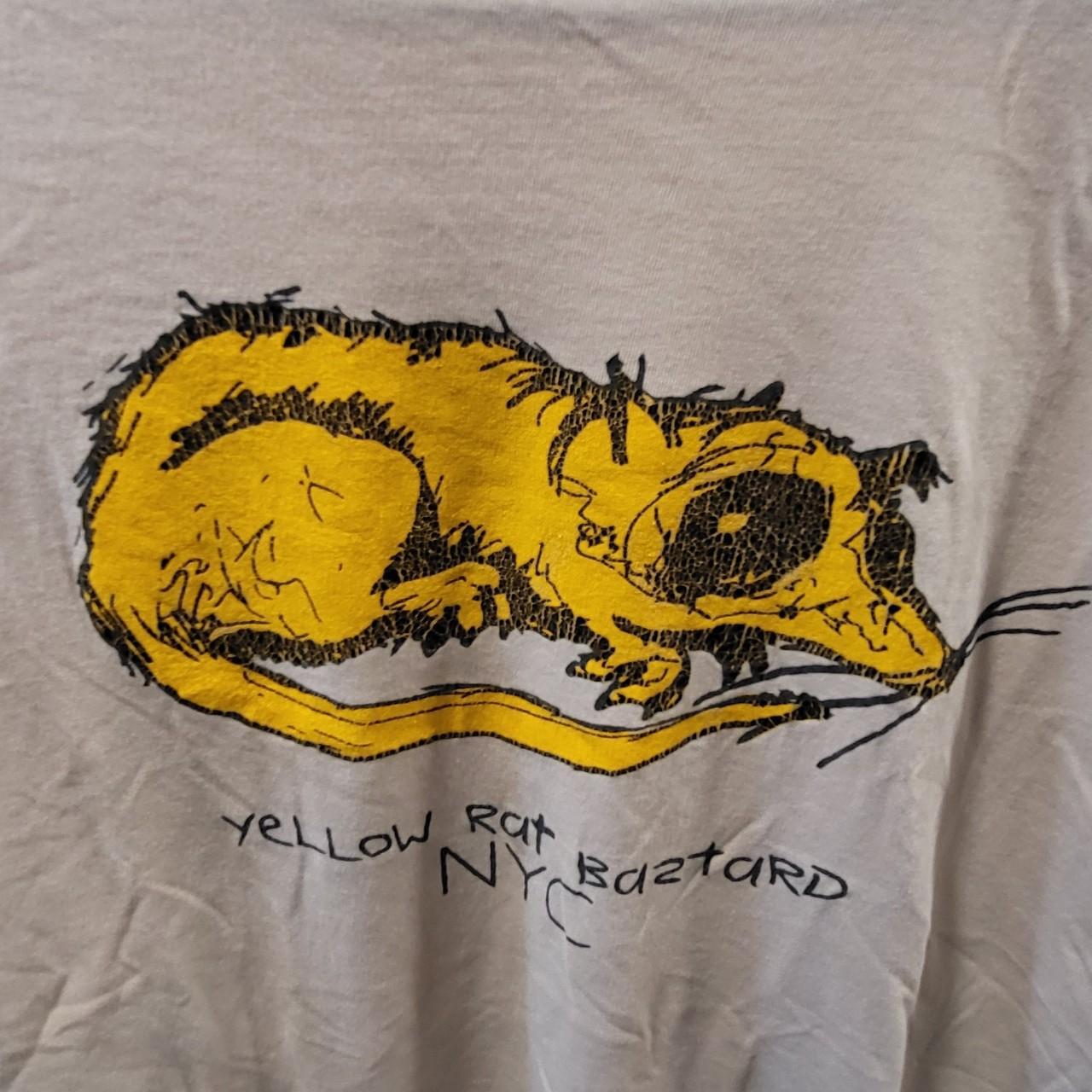 Yellow Rat Bastard tee Size L True fit M 19" pit to... - Depop