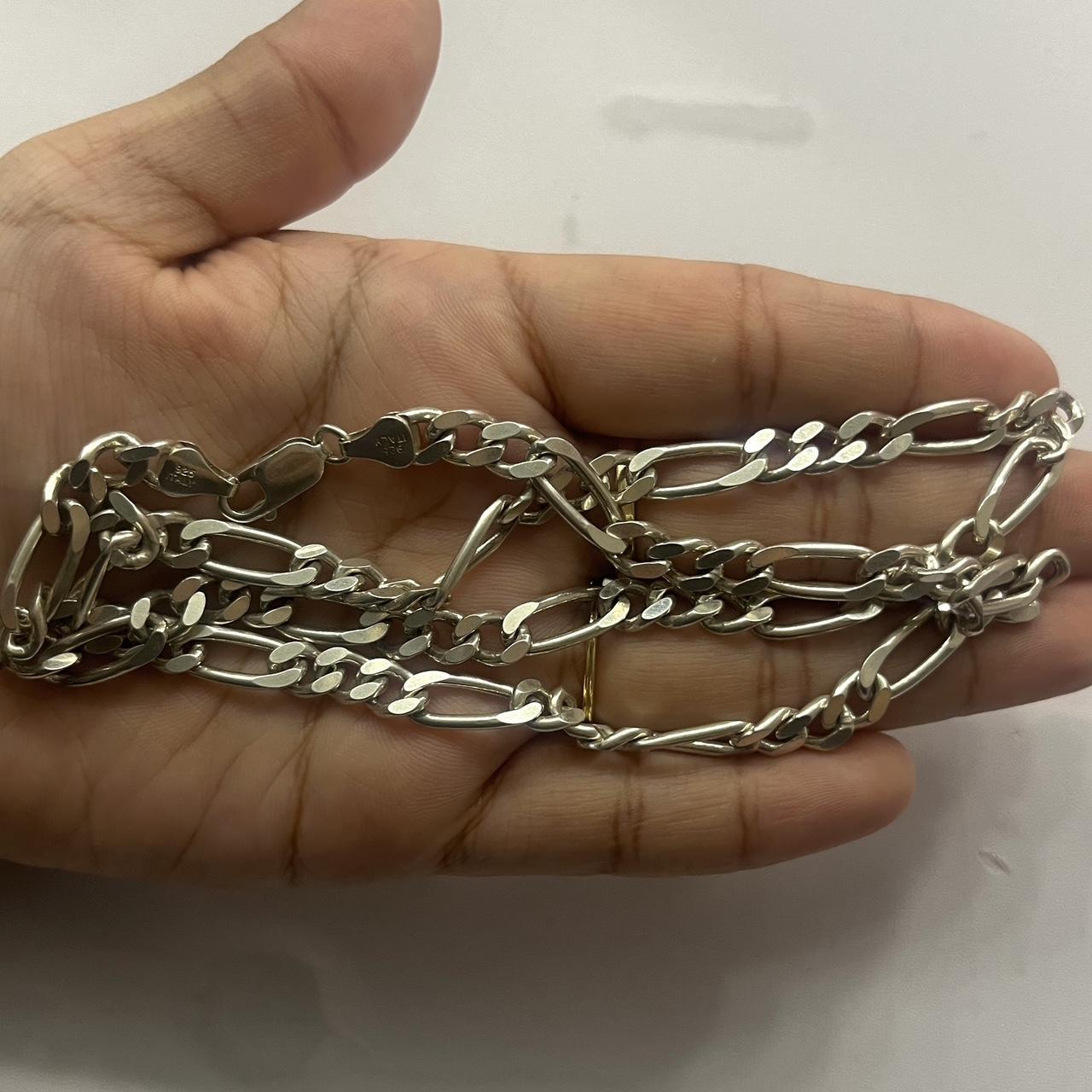 925 Italy Cuban link chain pretty thick and heavy... | Depop