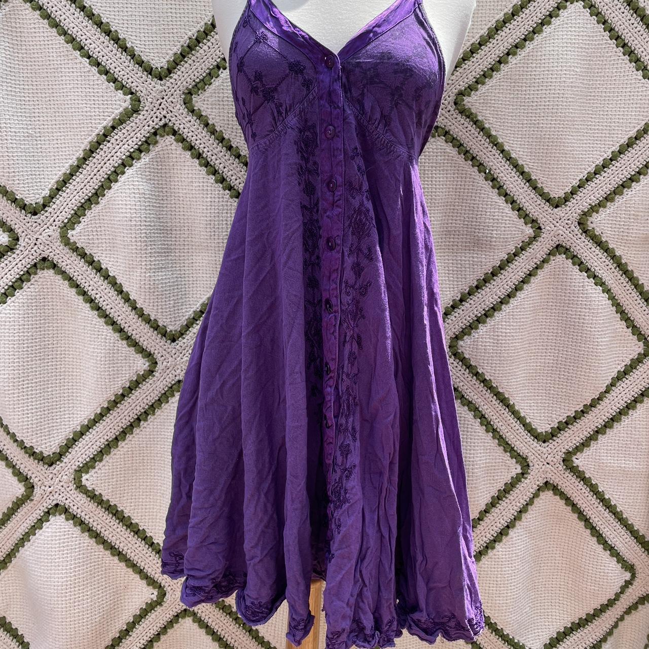Purple my choice dress. Size small. Mid length - Depop
