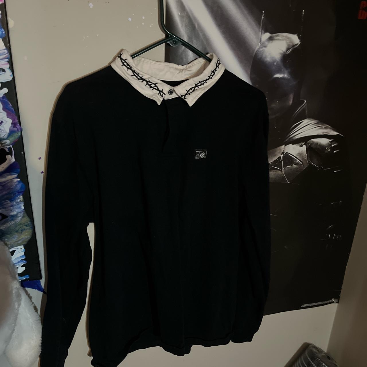 Lurking Class long sleeve collared shirt never worn,... - Depop