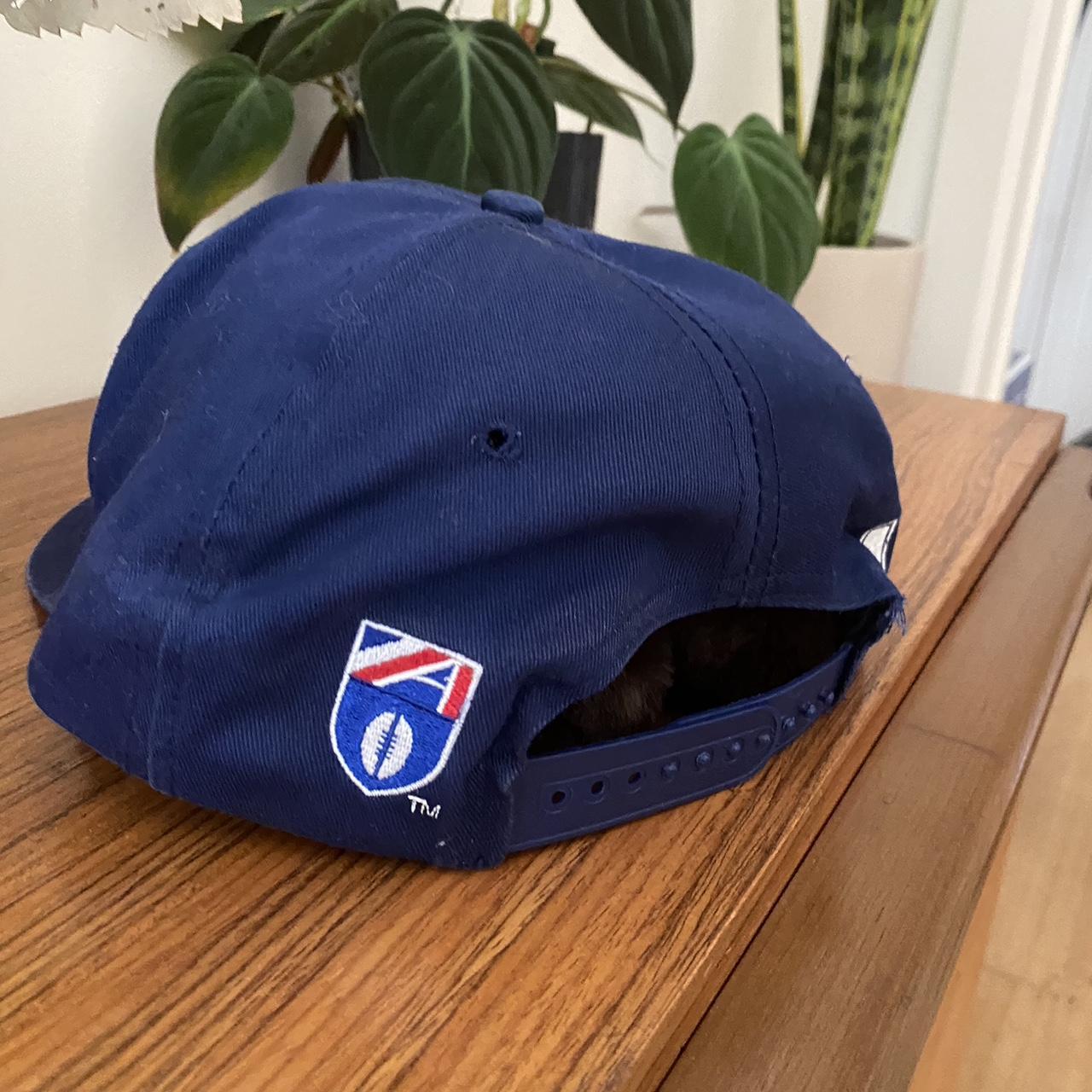 Vintage AFL Carlton Blues hat! Like new... - Depop