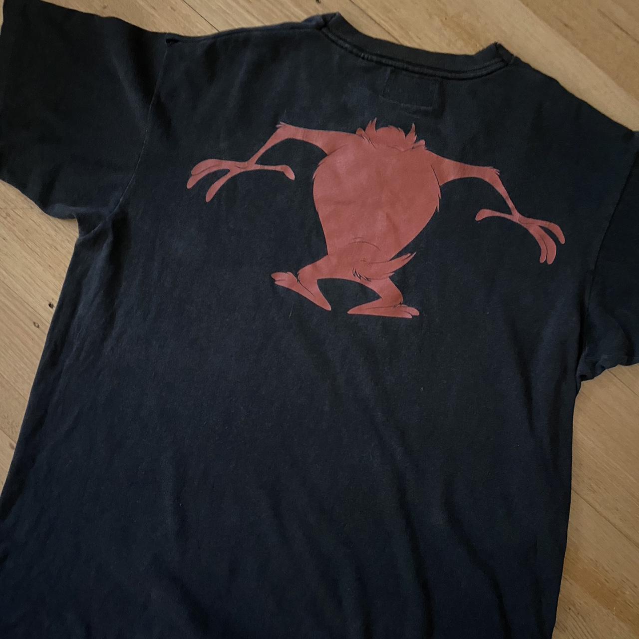 Vintage Looney tunes! 1992 Taz t-shirt Sick front... - Depop