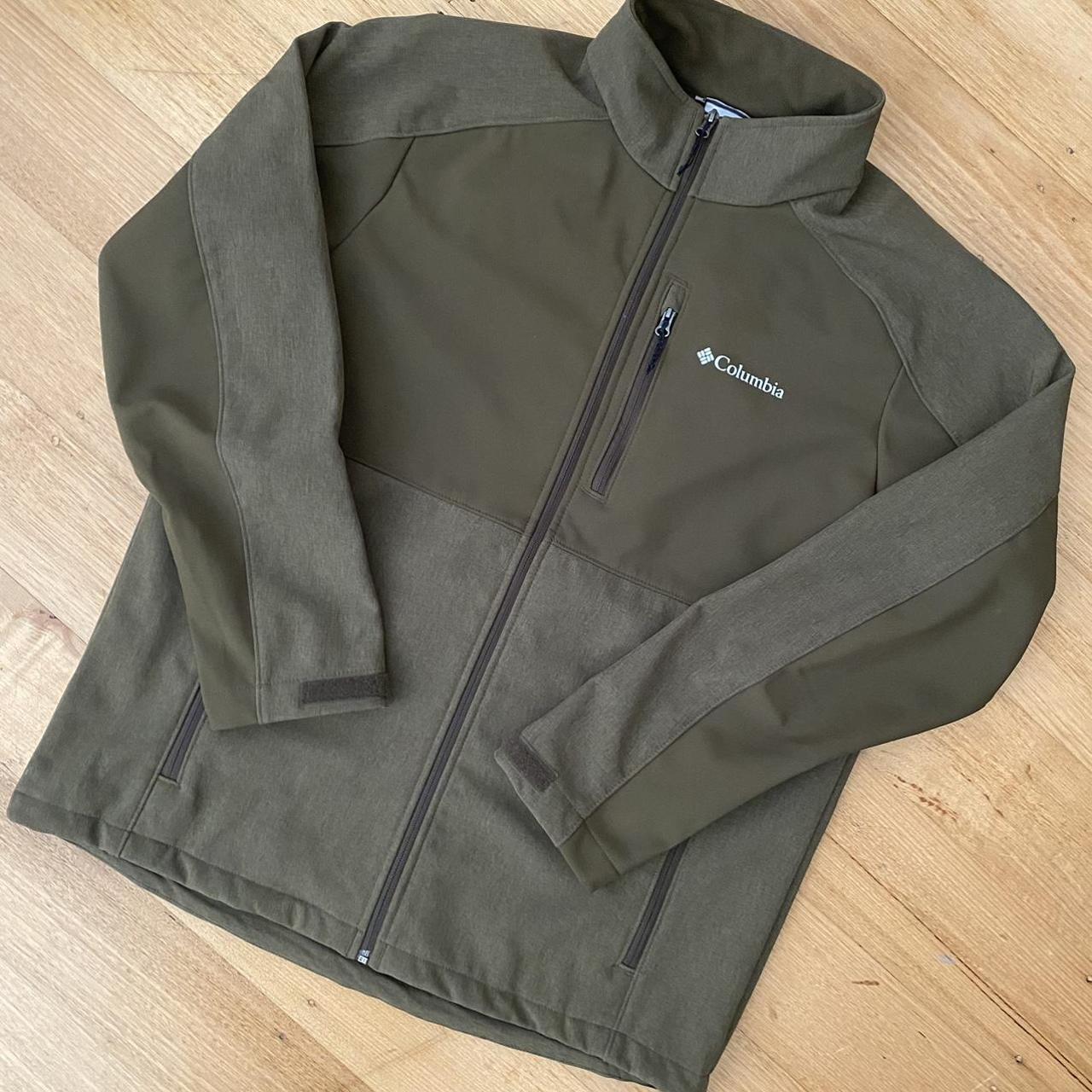 Columbia soft shell jacket Fleece lined! In like me... - Depop