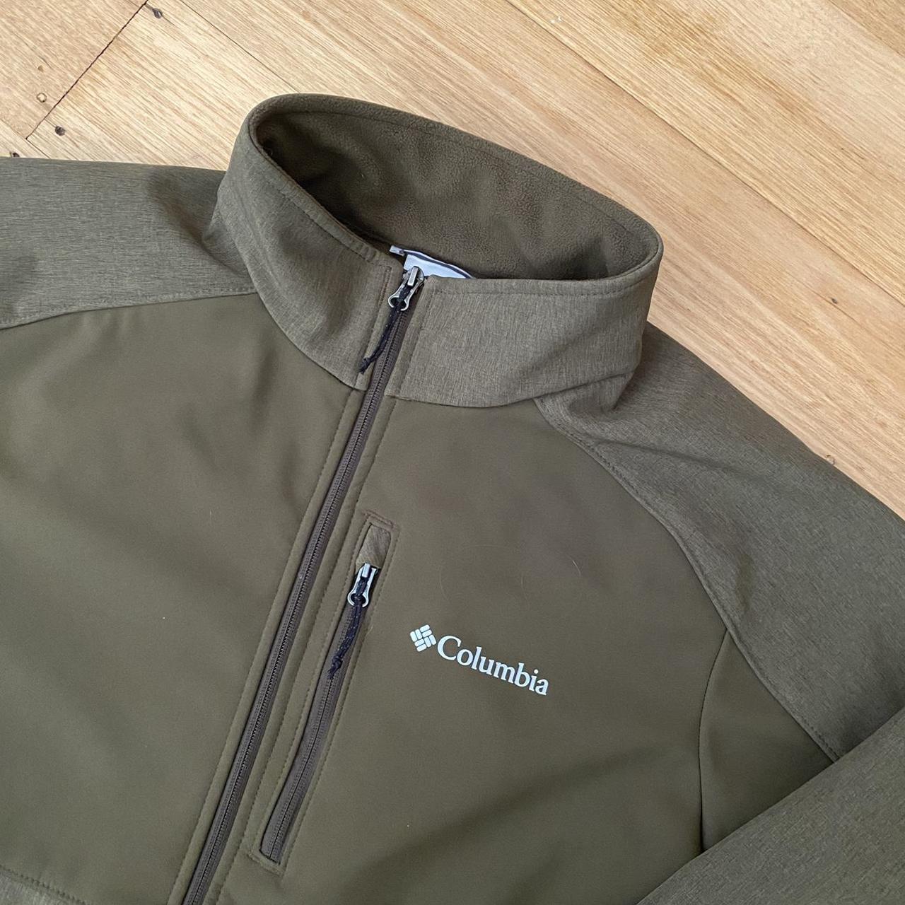 Columbia soft shell jacket Fleece lined! In like me... - Depop