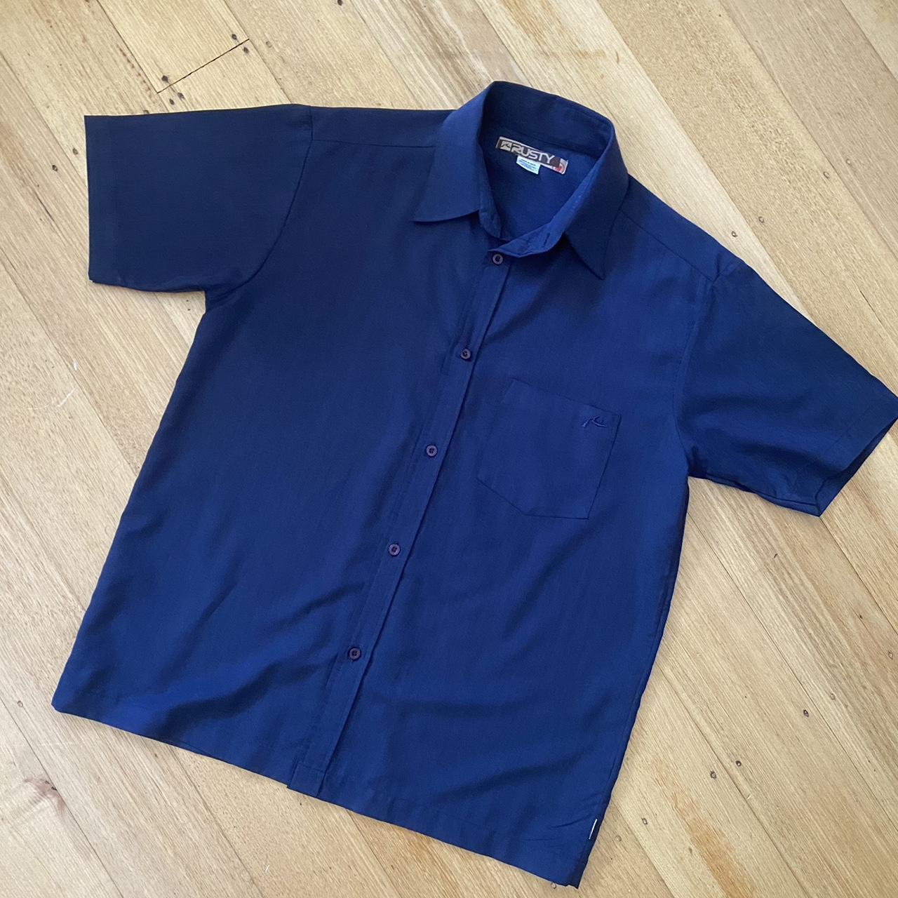 Y2K Rusty Surfwear shirt Nice simple design, super... - Depop