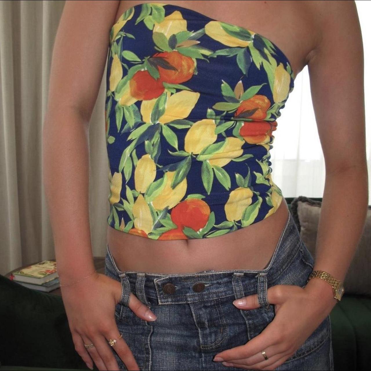 Mode mischief Bellagio tube / bandeau top. Size XS.... - Depop