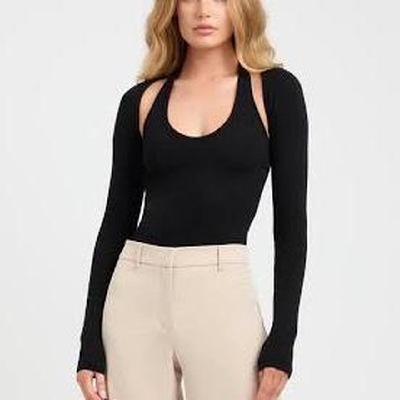 kookai top Singlet and long sleeve set rrp$90... - Depop