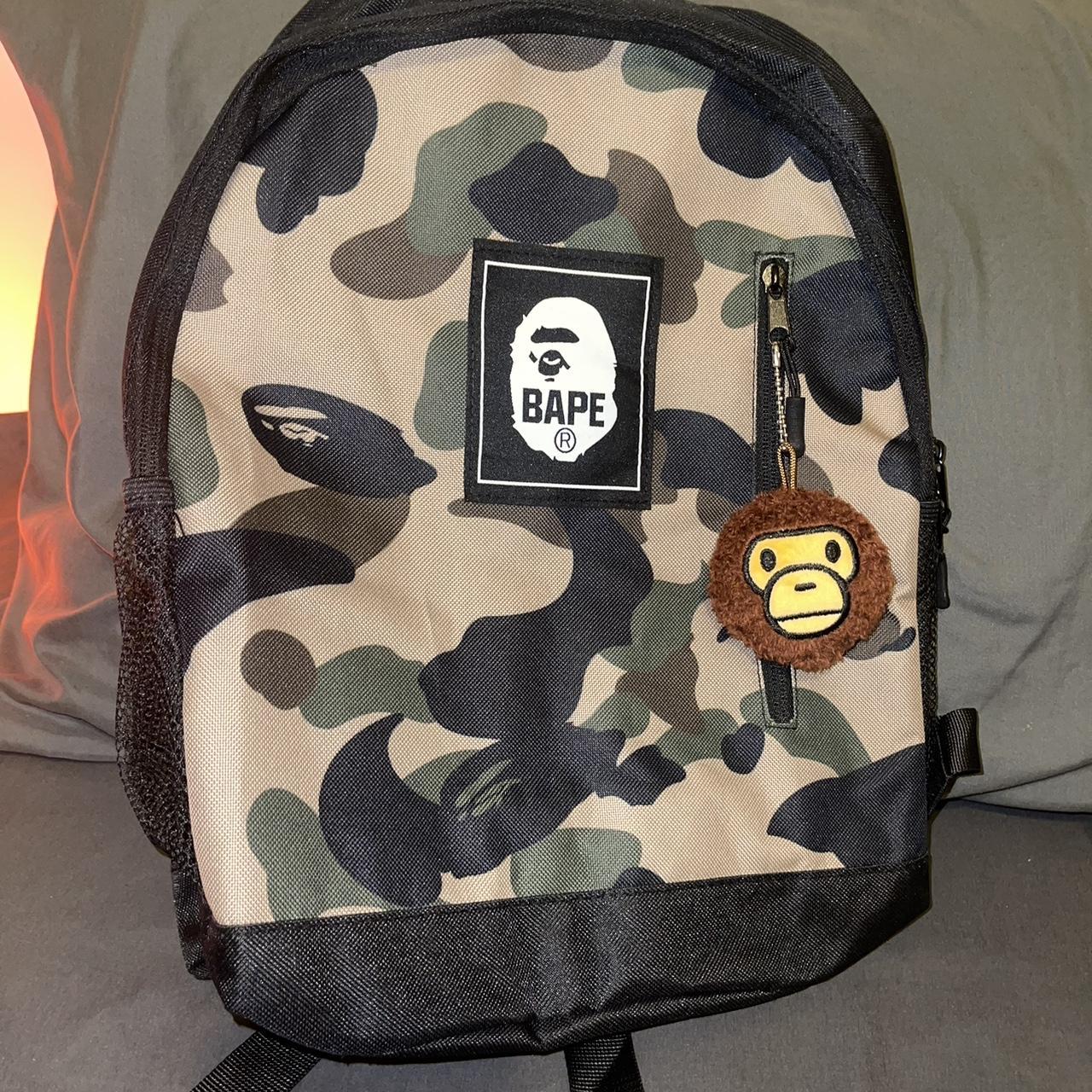 Brand New Bape bag With baby milo fur tag Taken out... - Depop