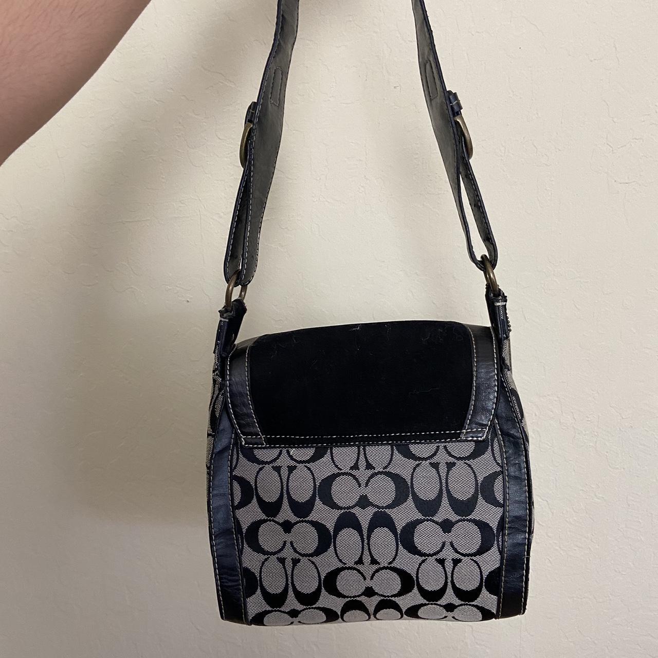 2000s Black coach side bag Such a cute side bag, the... - Depop