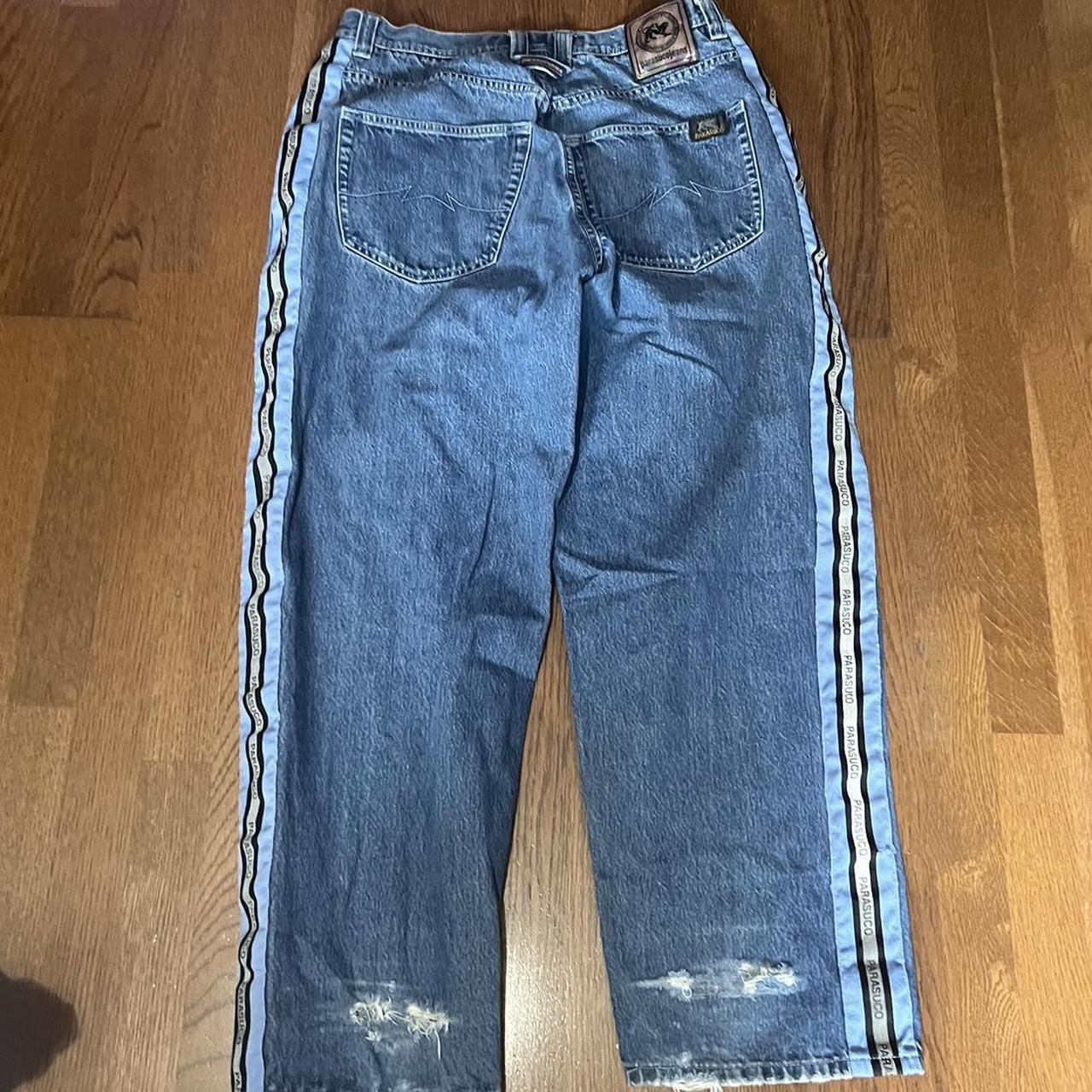 Parasuco Jeans Slight wear on back bottom legs Size:... - Depop