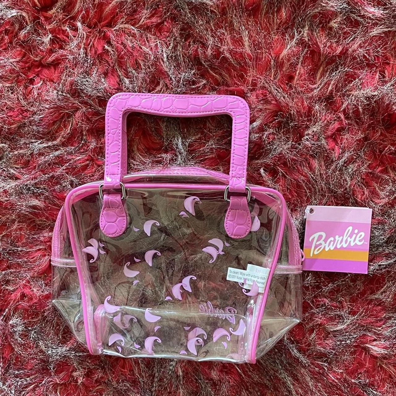 Deadstock early 2000s barbie clear mini bag . Love... - Depop