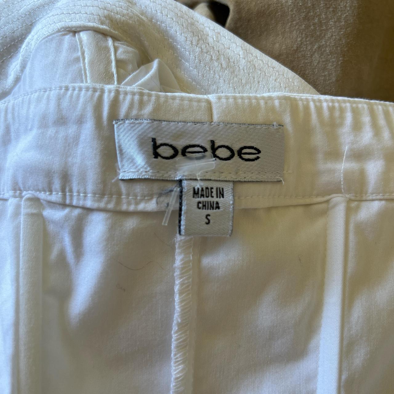 Vintage BEBE white corset - Depop