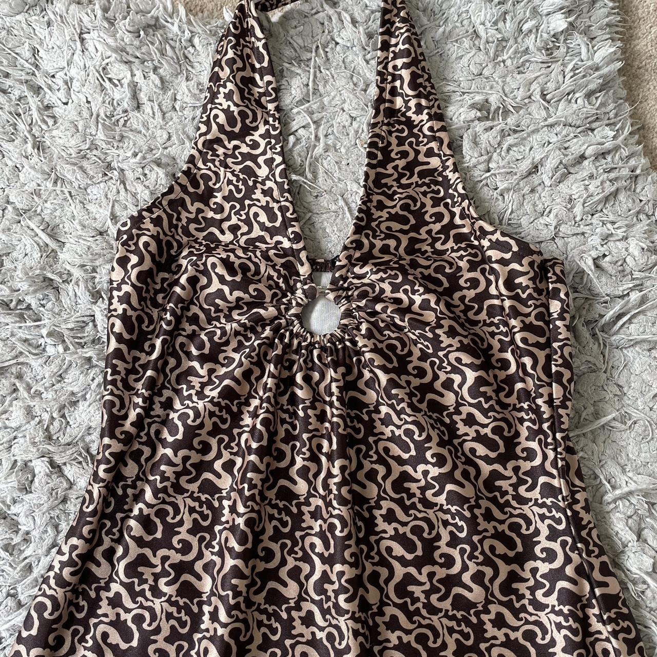 cutest little halter neck urban outfitters dress,... - Depop