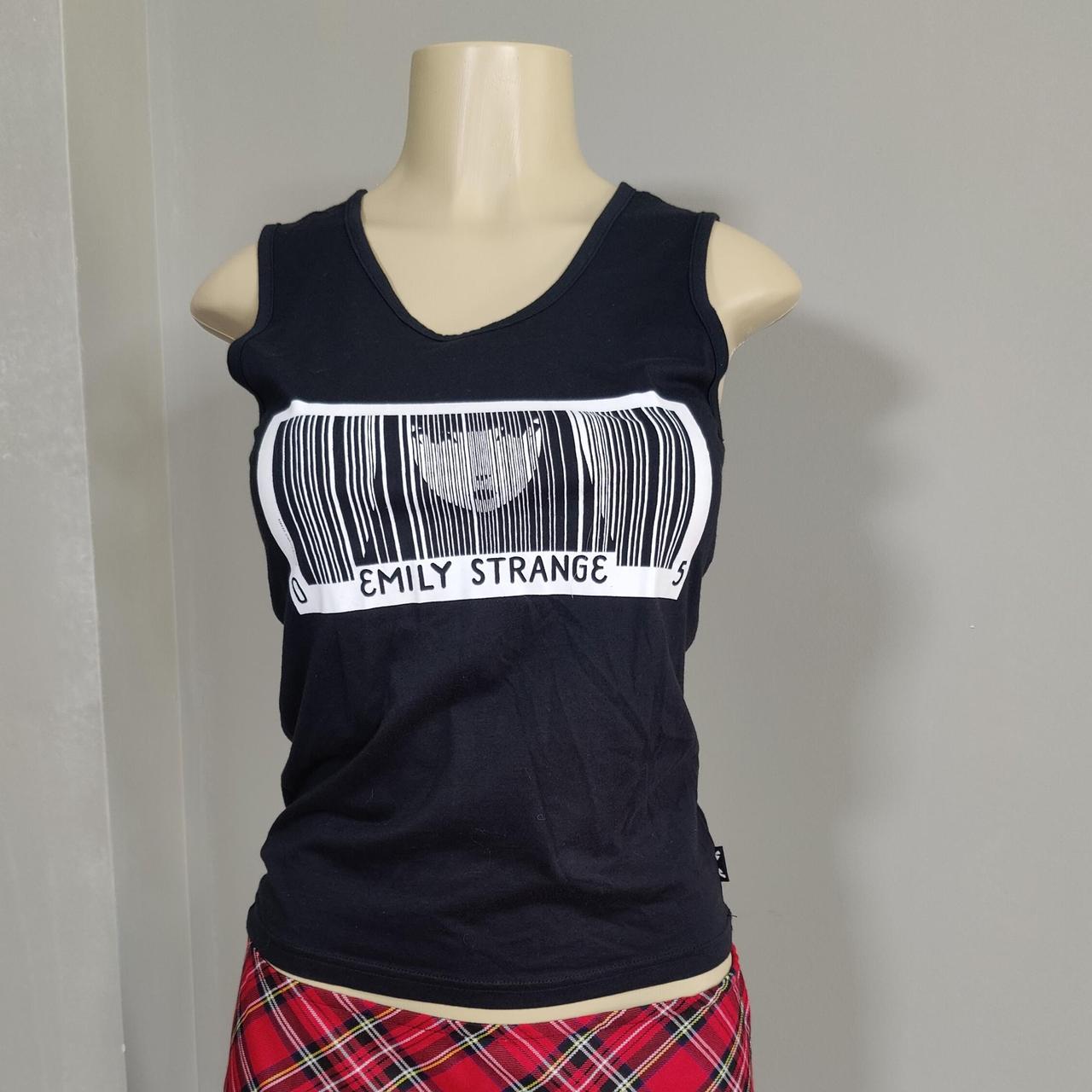 Deadstock Emily the Strange tank top with a cool... - Depop