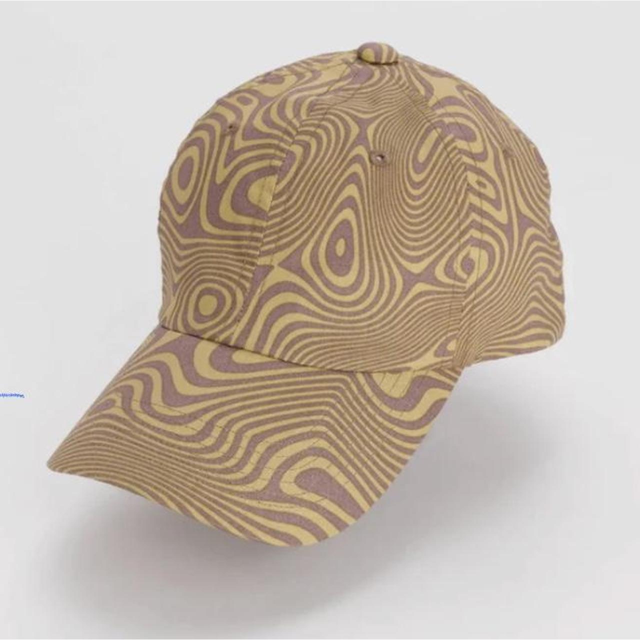 BAGGU Baseball Cap. Color: Trippy Swirl Caramel.... - Depop