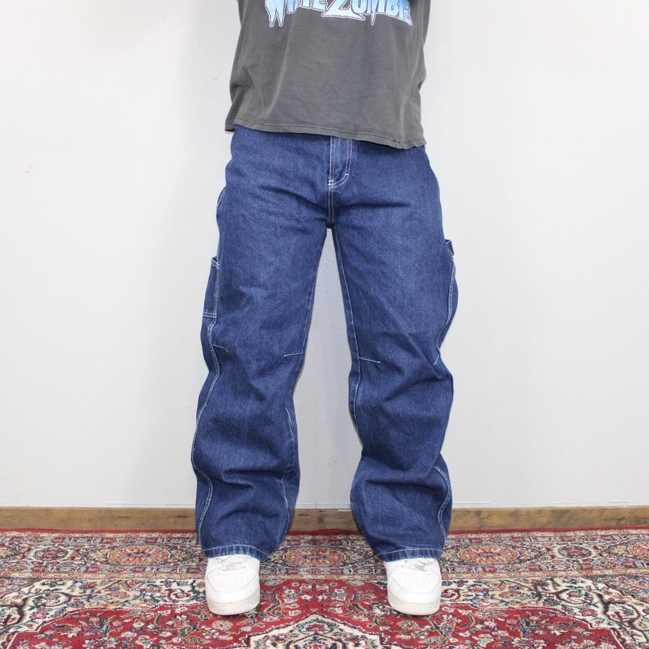 Vintage Denim Outcast Carpenter Pants Relaxed fit... - Depop