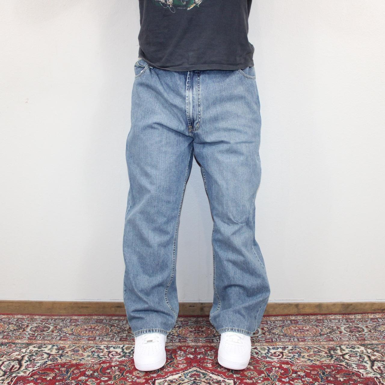 Vintage Denim Nautica Carpenter Pants Relaxed... - Depop