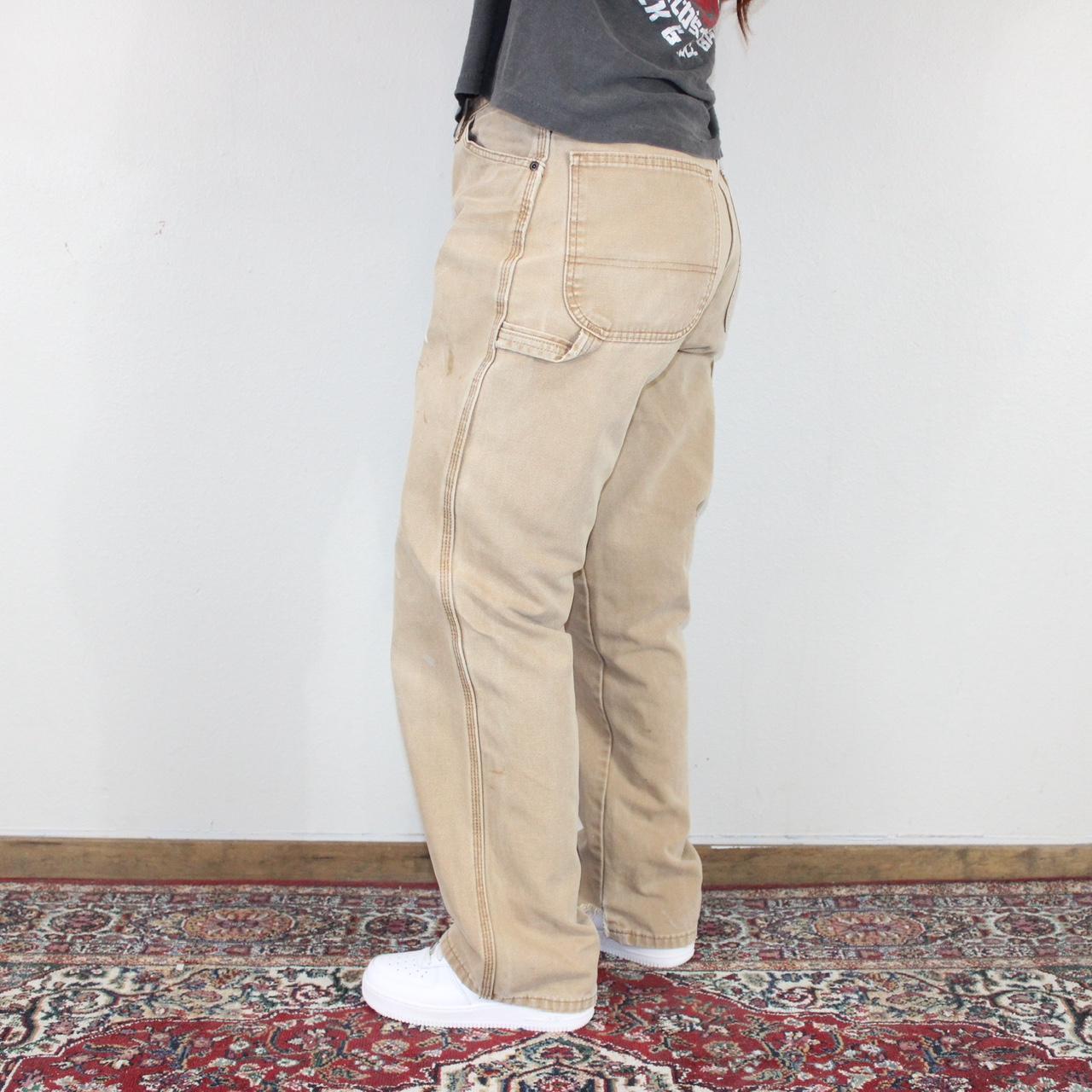 Vintage Tan Dickies Carpenter Pants Relaxed... - Depop