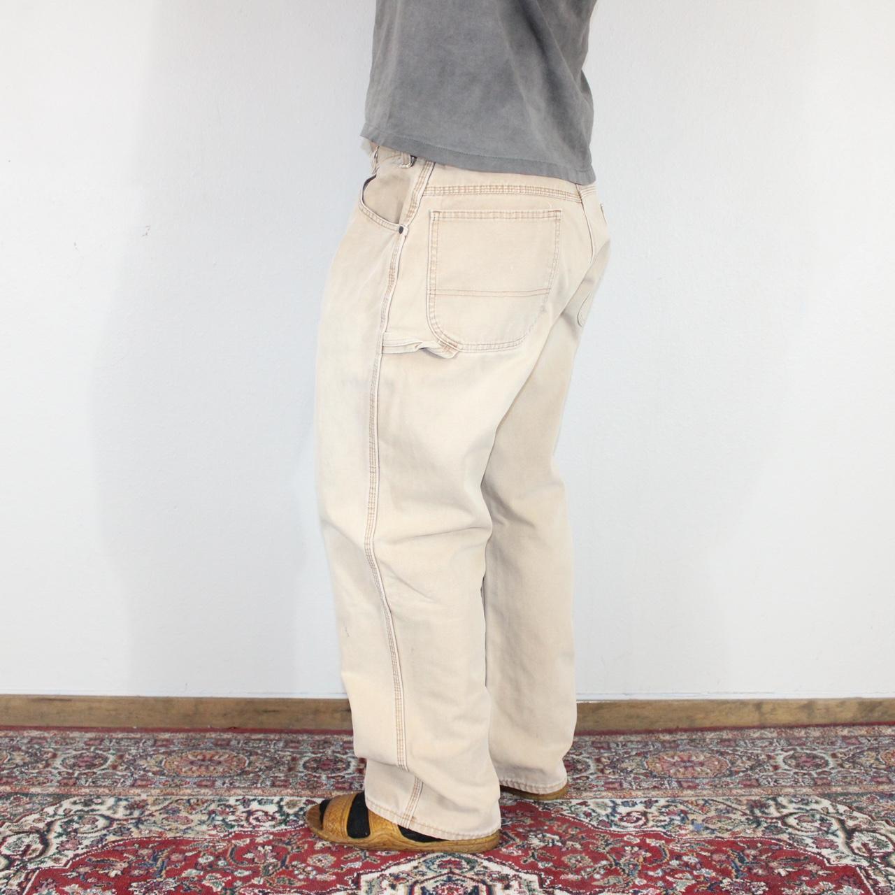 Vintage Tan Dickies Carpenter Pants Relaxed... - Depop