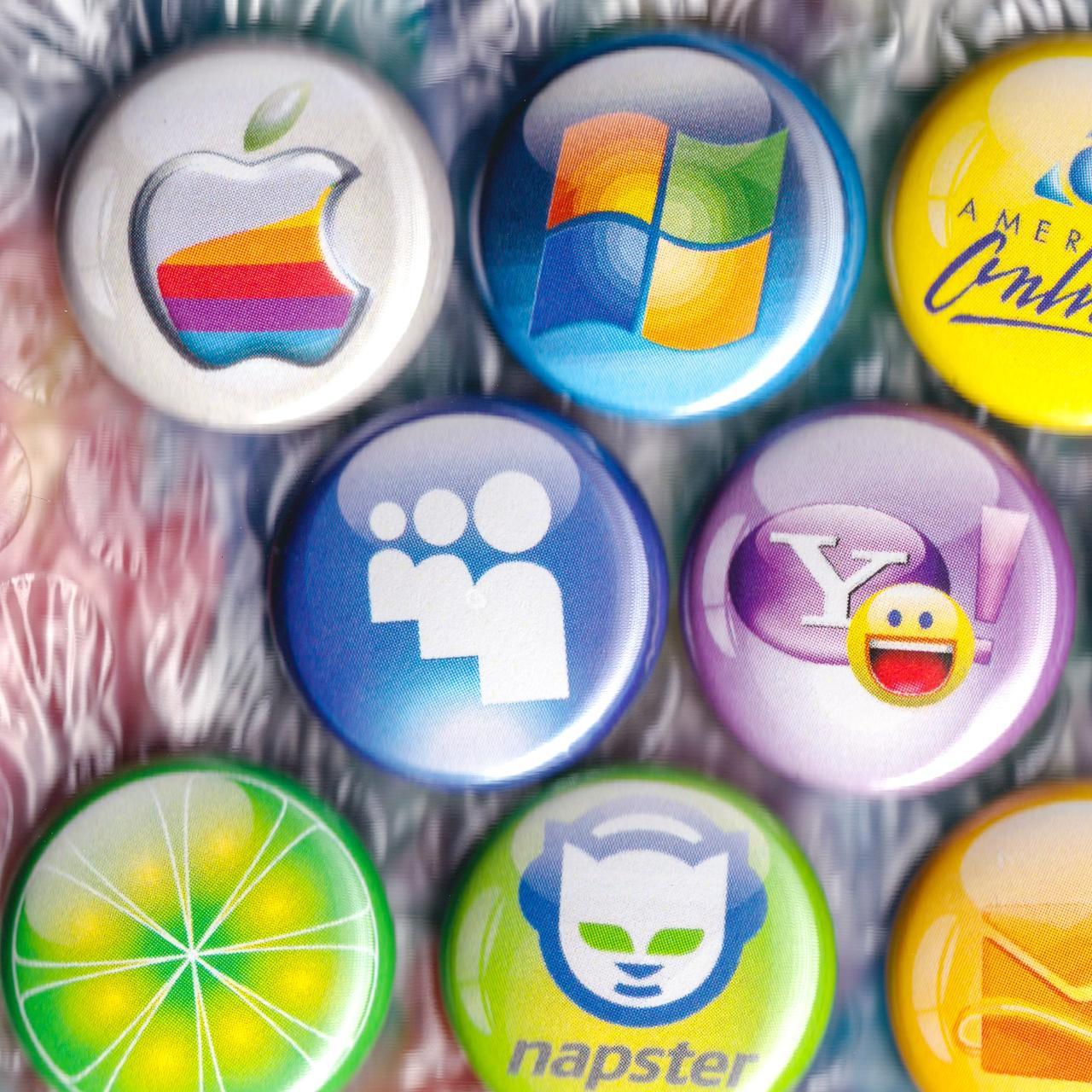 Frutiger Aero Pack - Set of (12) 1” Buttons - FREE... - Depop