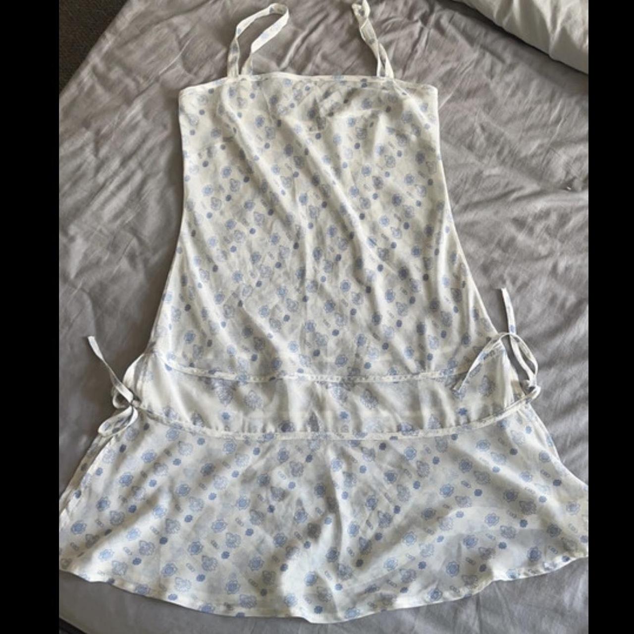 George sheer nightie No size but best for 10/small... - Depop