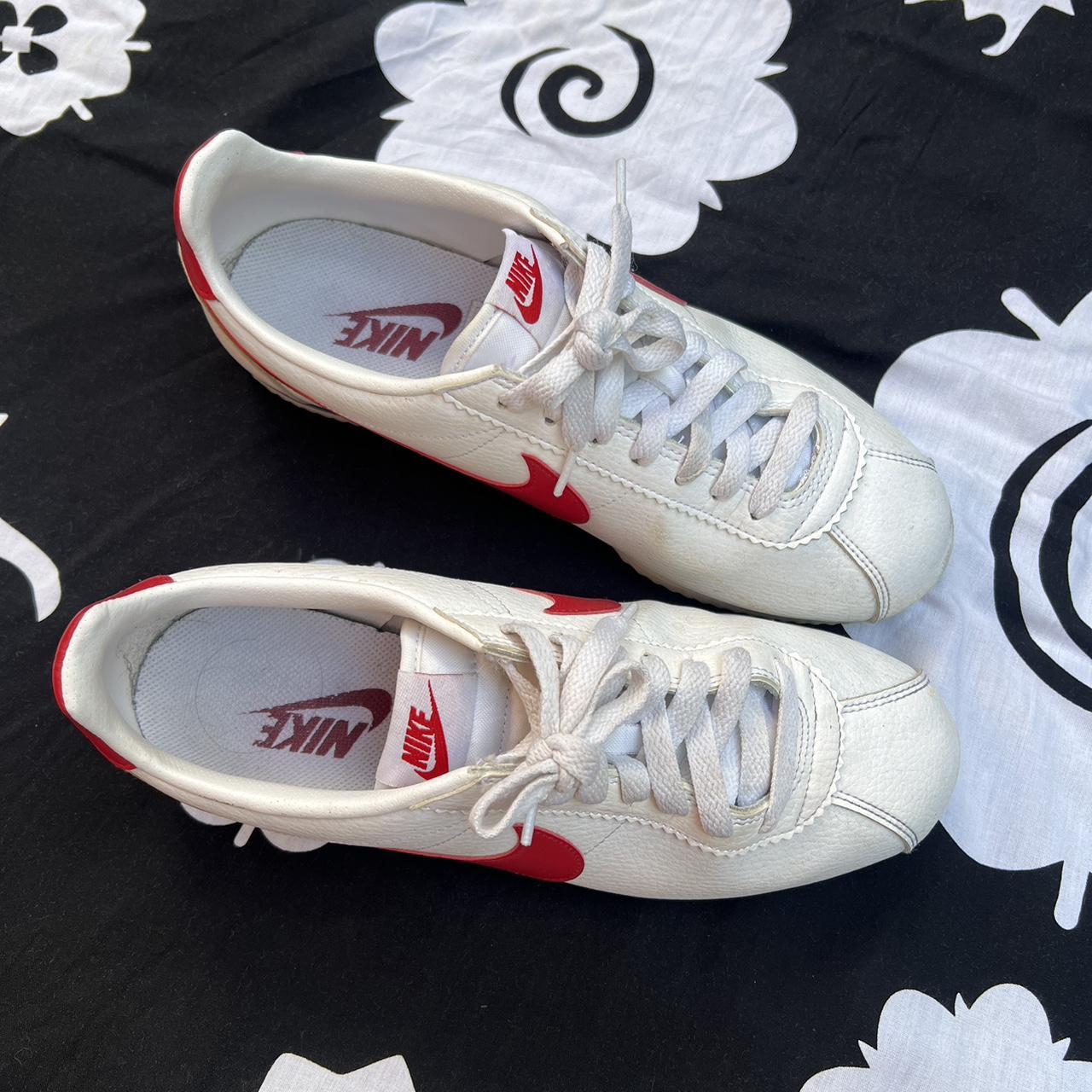 NIKE CORTEZ -classic shoe -great condition -UK 7... - Depop