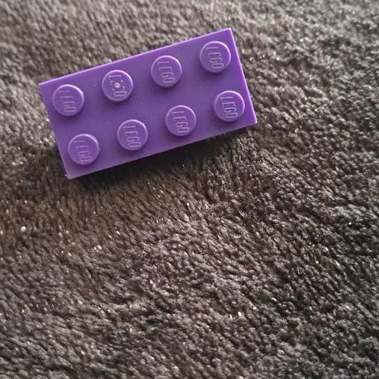 [PIN] Purple lego block pin Handmade by yours... - Depop