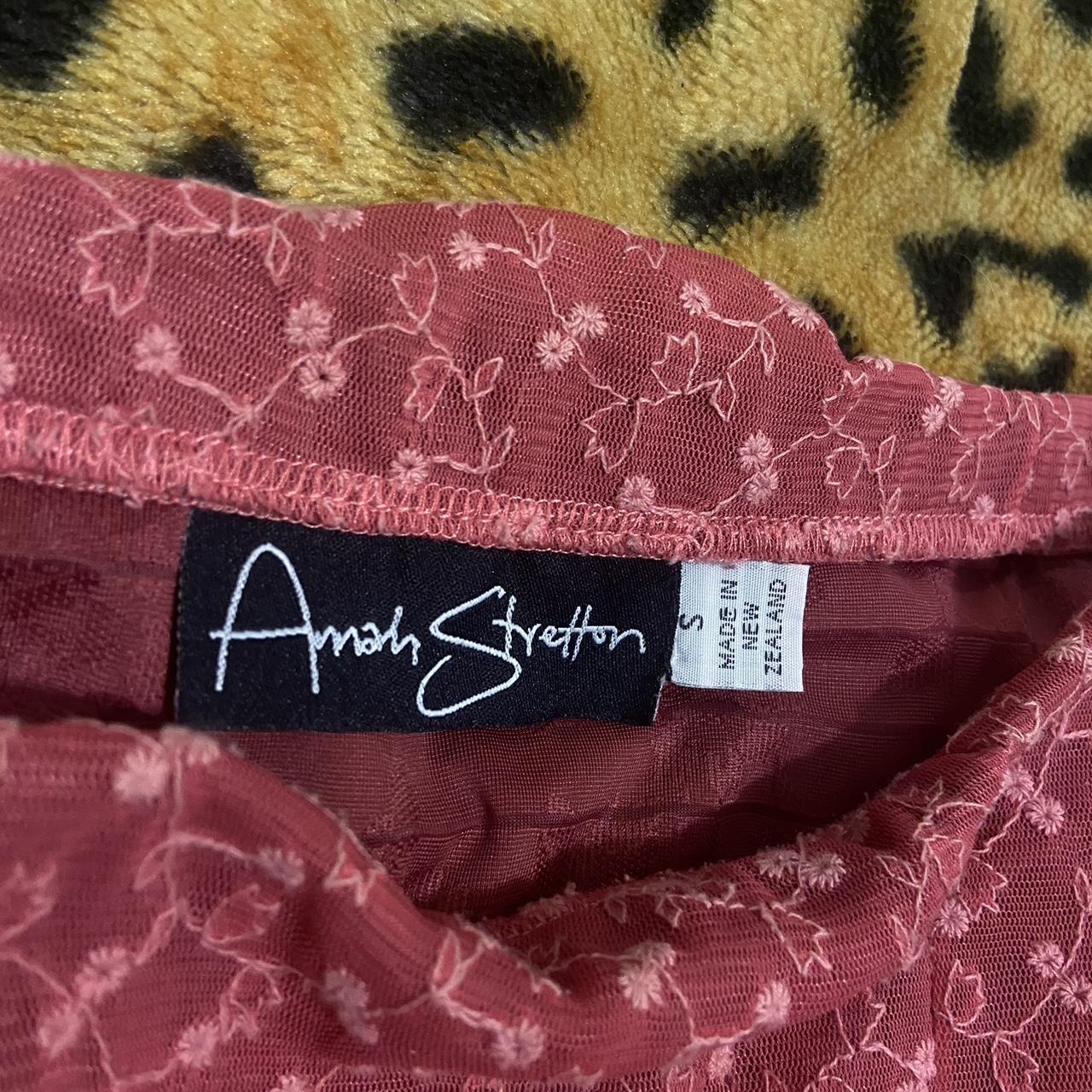 Annah Stretton pink layered skirt. Beautiful... - Depop