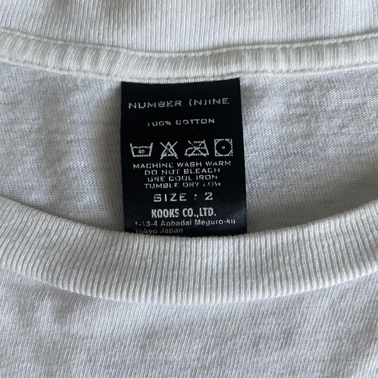 Number (N)ine Men's White T-shirt | Depop