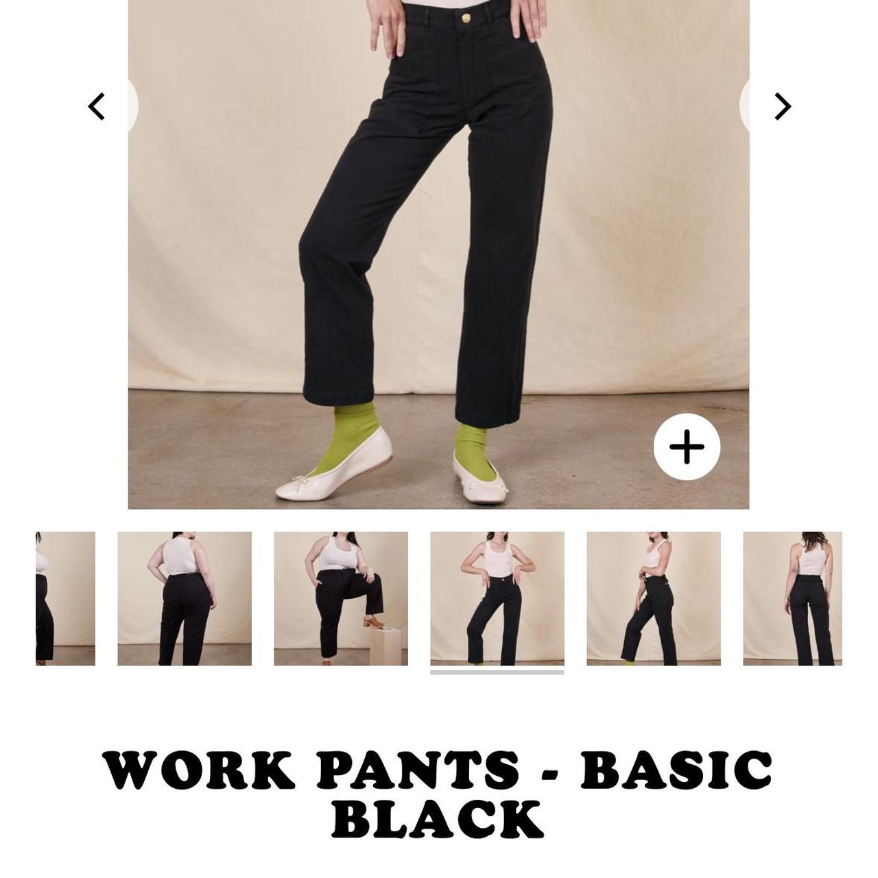 Big Bud Press Work Pant In Basic Black Size Depop