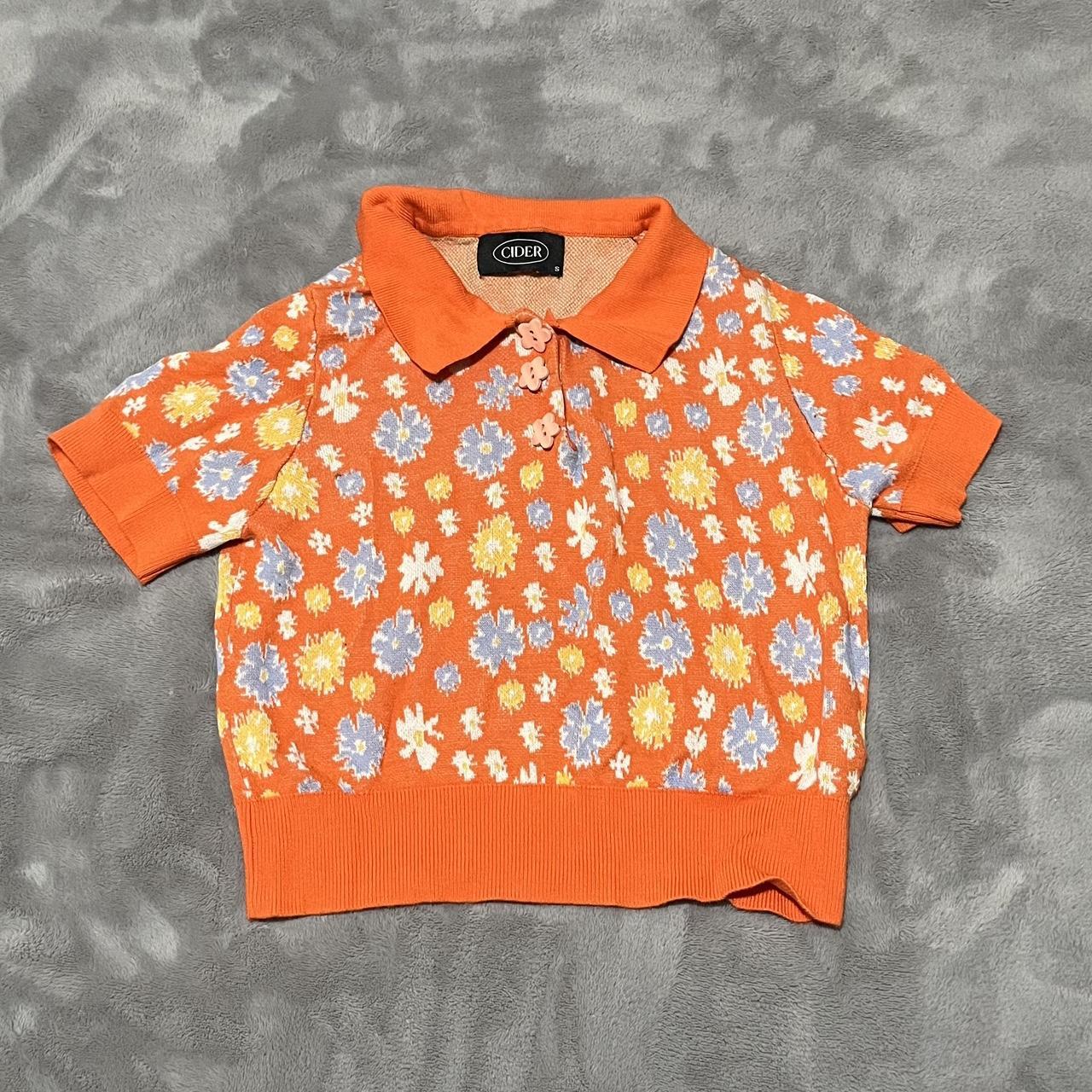 Cider Floral Top - Depop